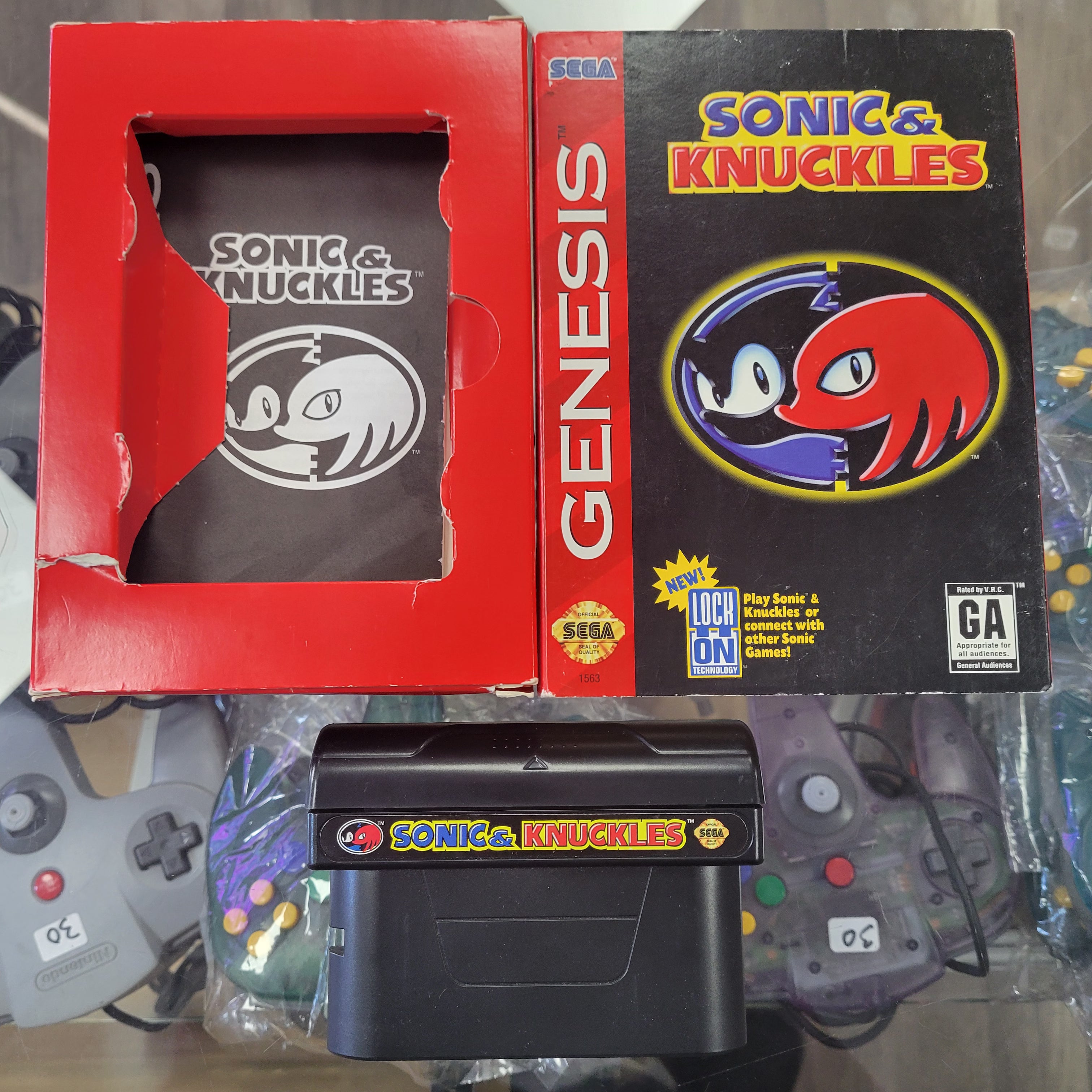 Sonic And Knuckles Sega Genesis – buttondelight