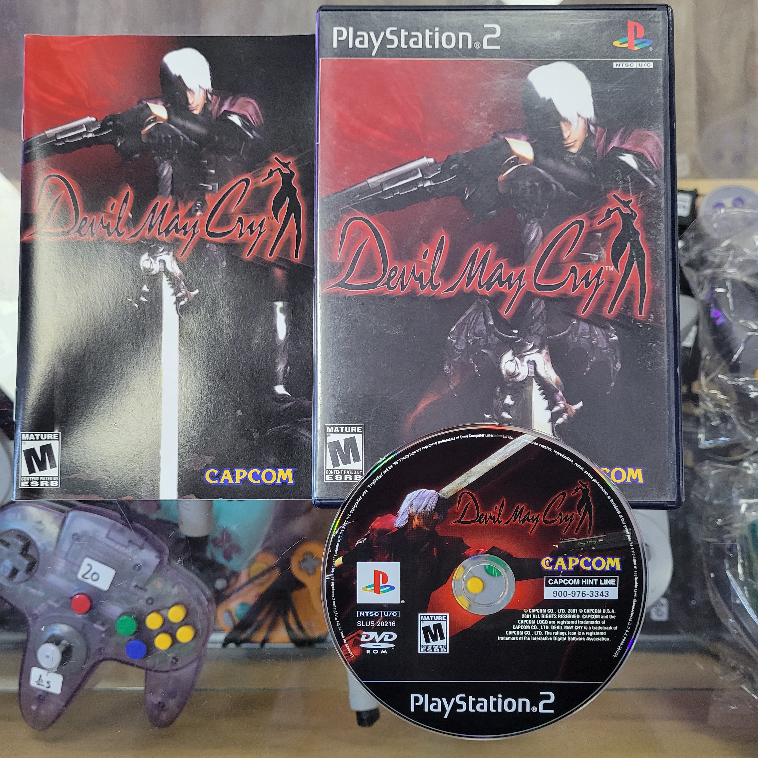 Devil May Cry Playstation 2 – buttondelight