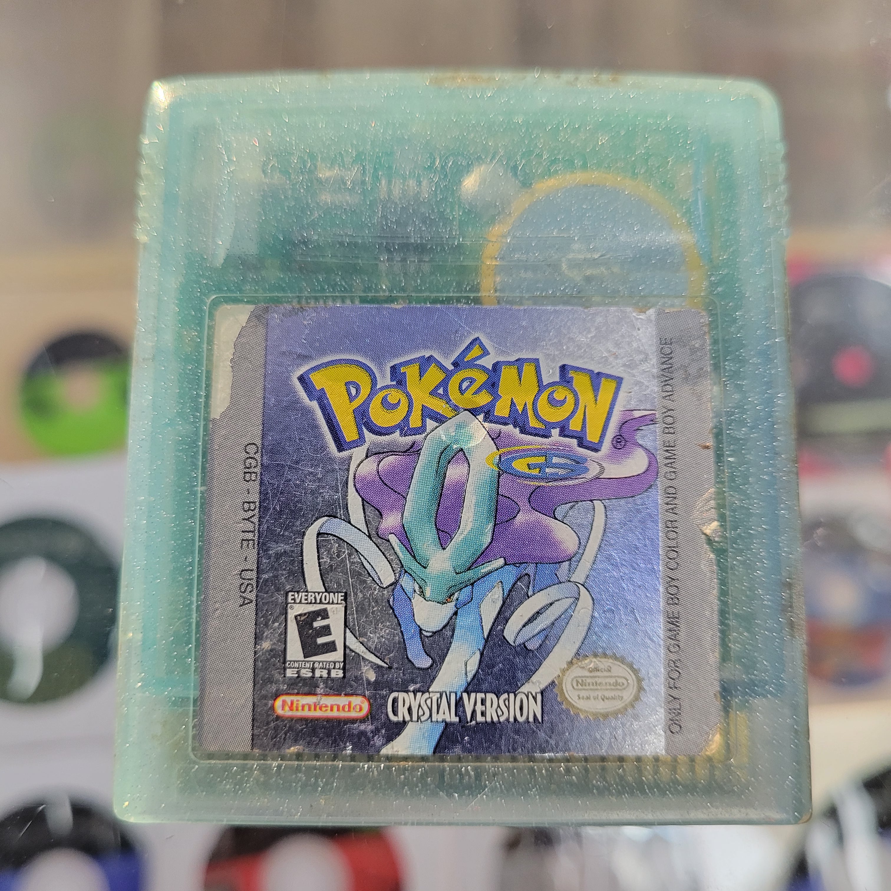 Pokémon Crystal Version Gameboy Color – buttondelight