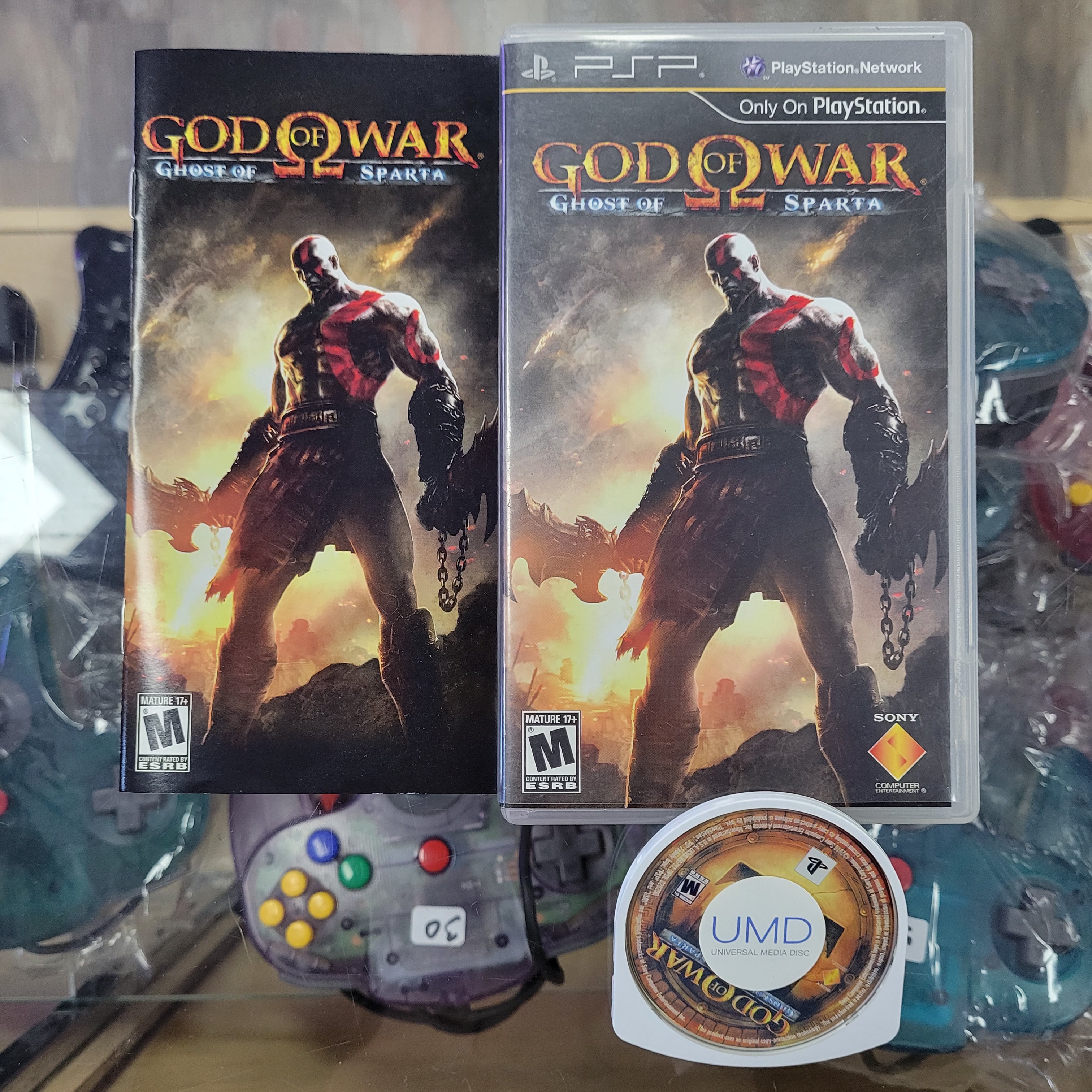 God Of War Ghost Of Sparta PSP – buttondelight