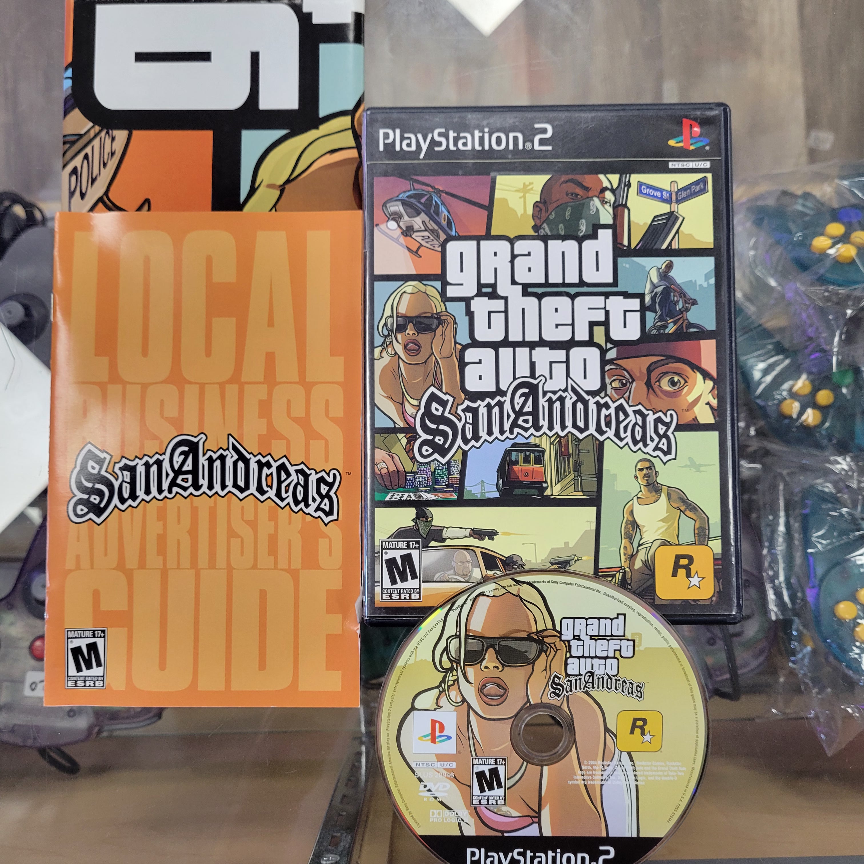Grand Theft Auto San Andreas Playstation 2 – buttondelight