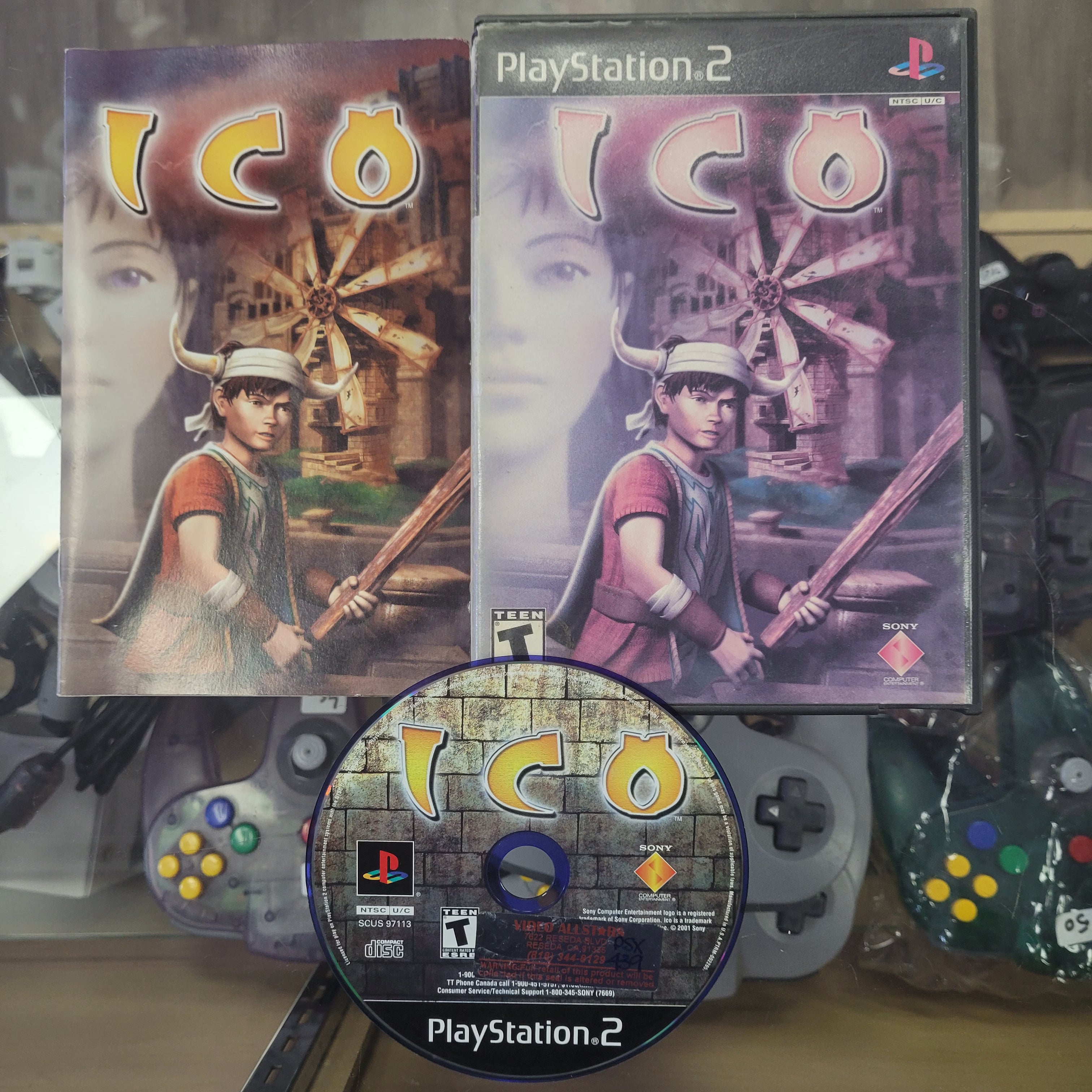 ICO Playstation 2 – buttondelight