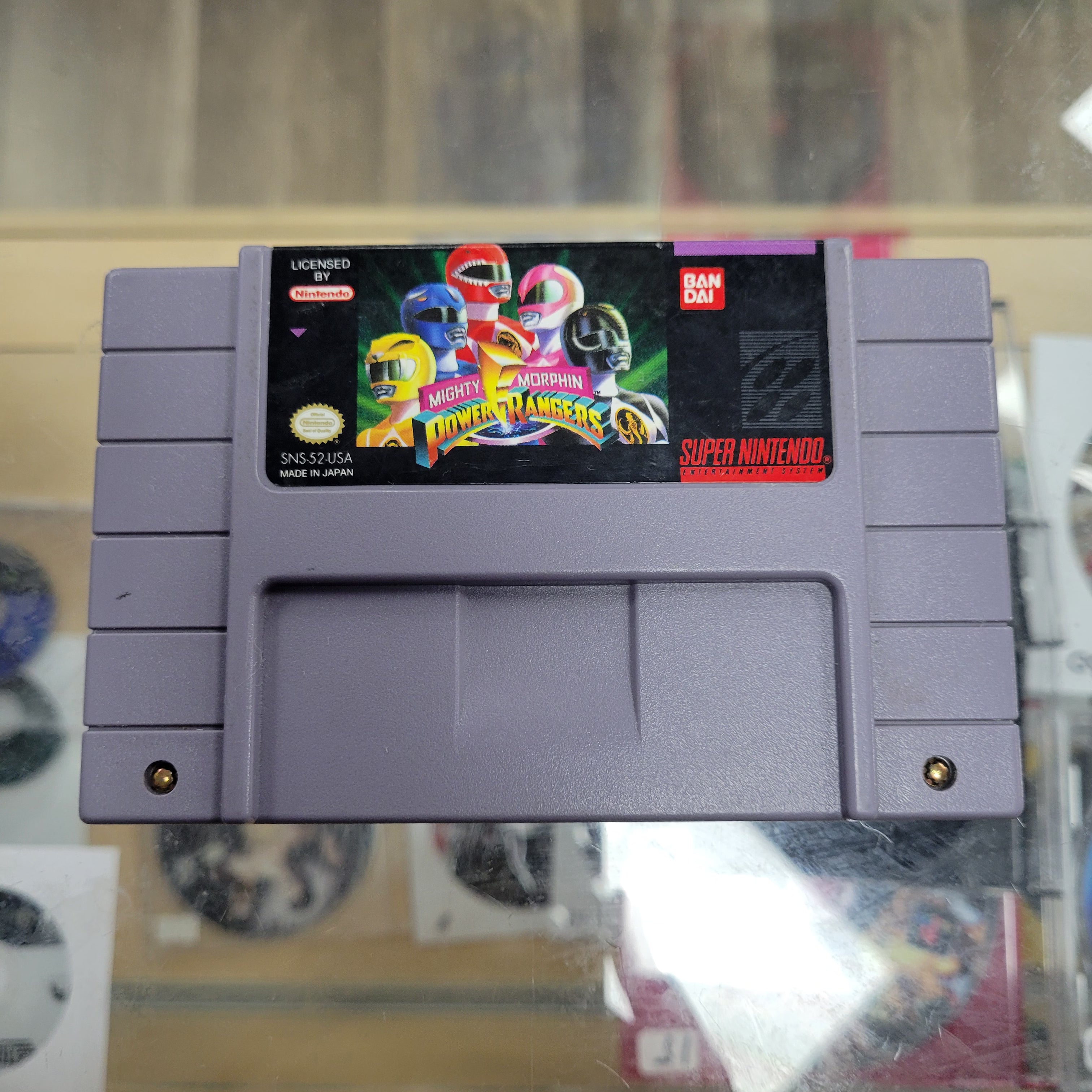 Mighty Morphin Power Rangers SNES – buttondelight