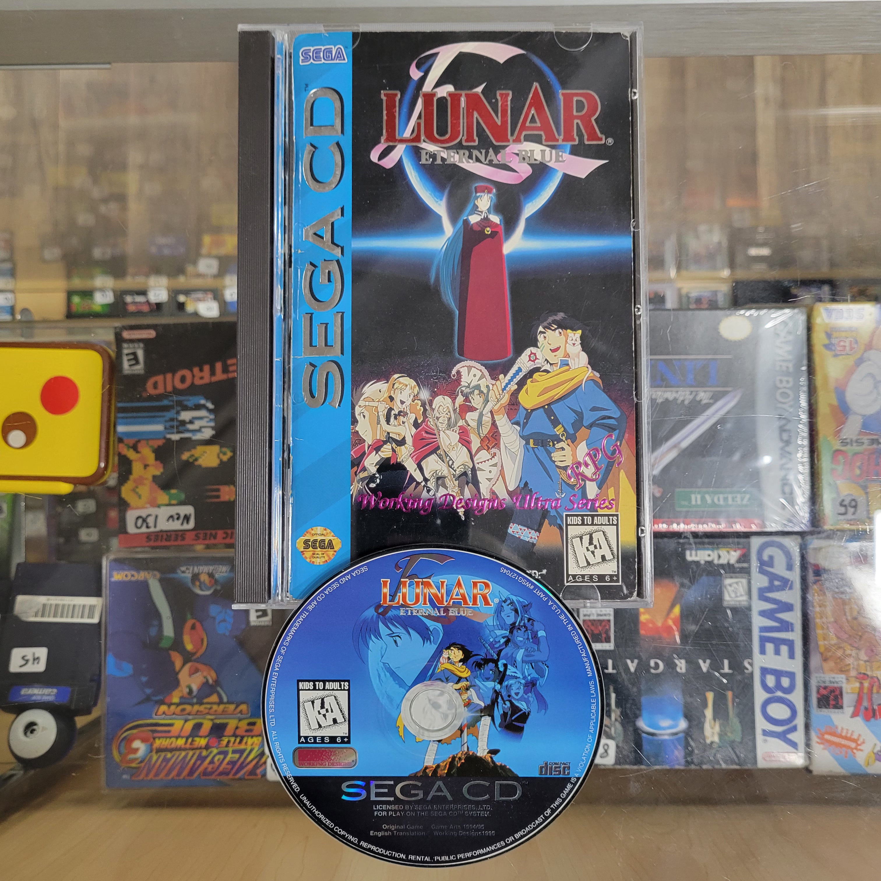 Lunar II Eternal Blue Sega CD – buttondelight
