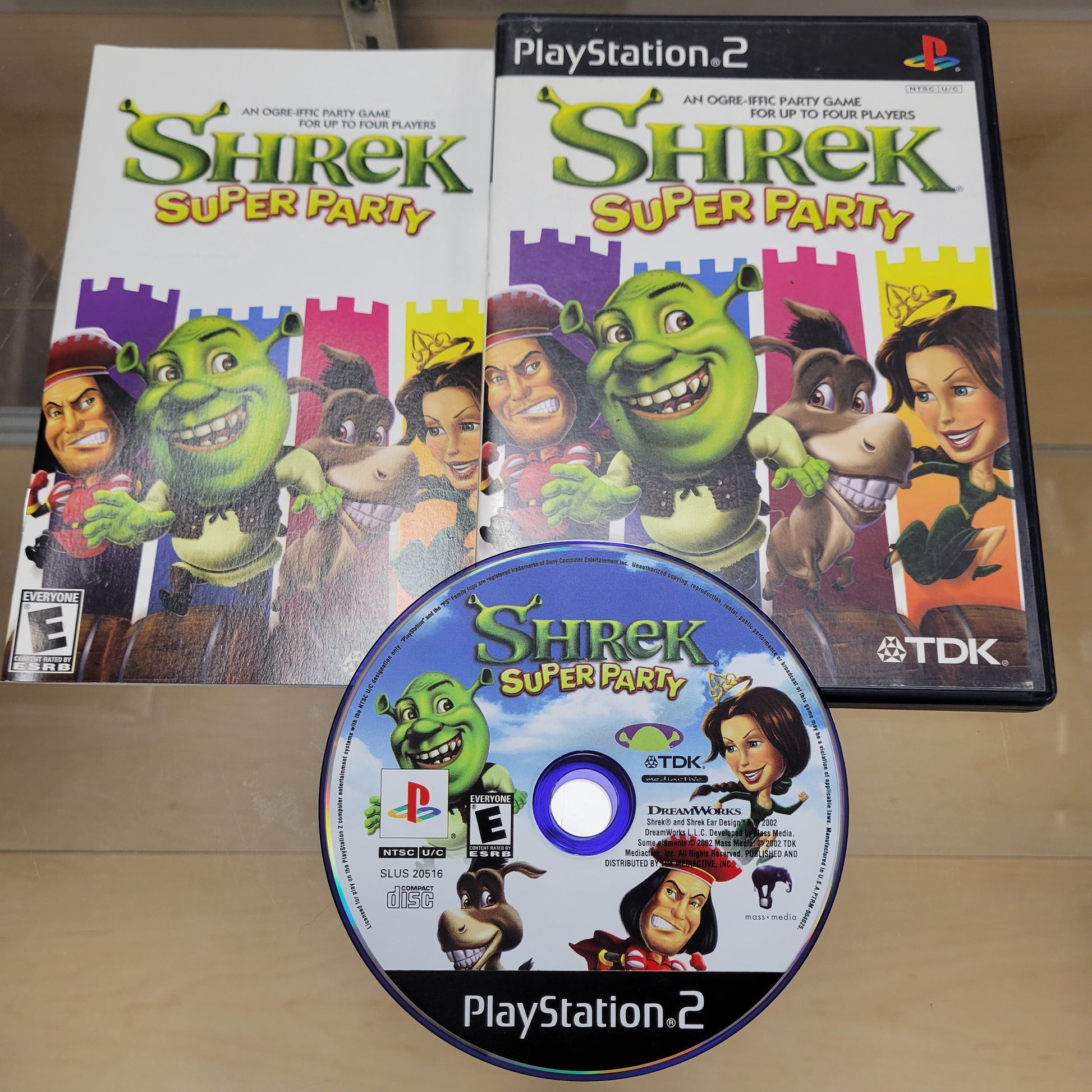 Shrek Super Party Playstation 2 – buttondelight