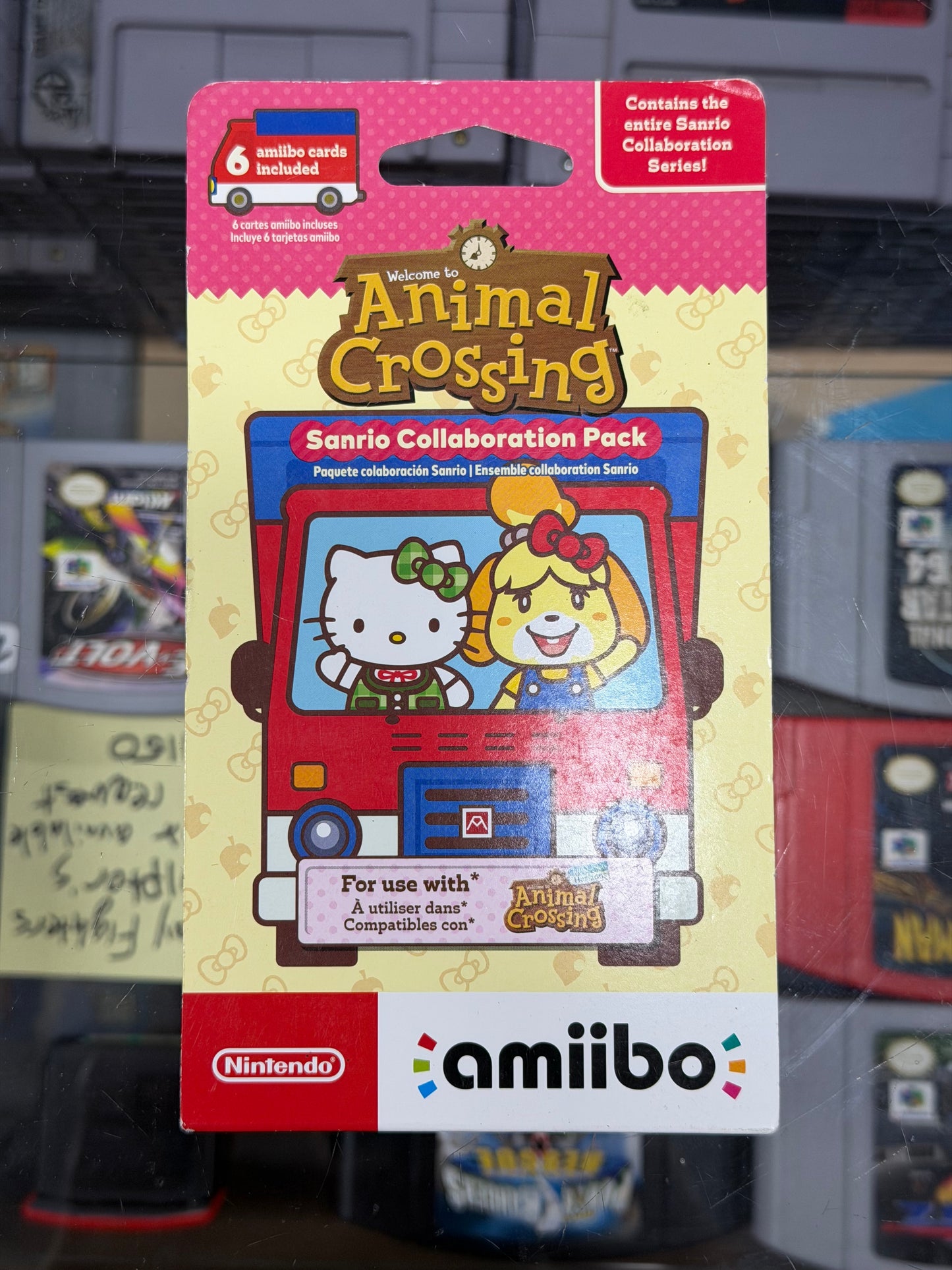 Nintendo amiibo Animal Crossing Sanrio Collaboration Pack - 6 Cards ...