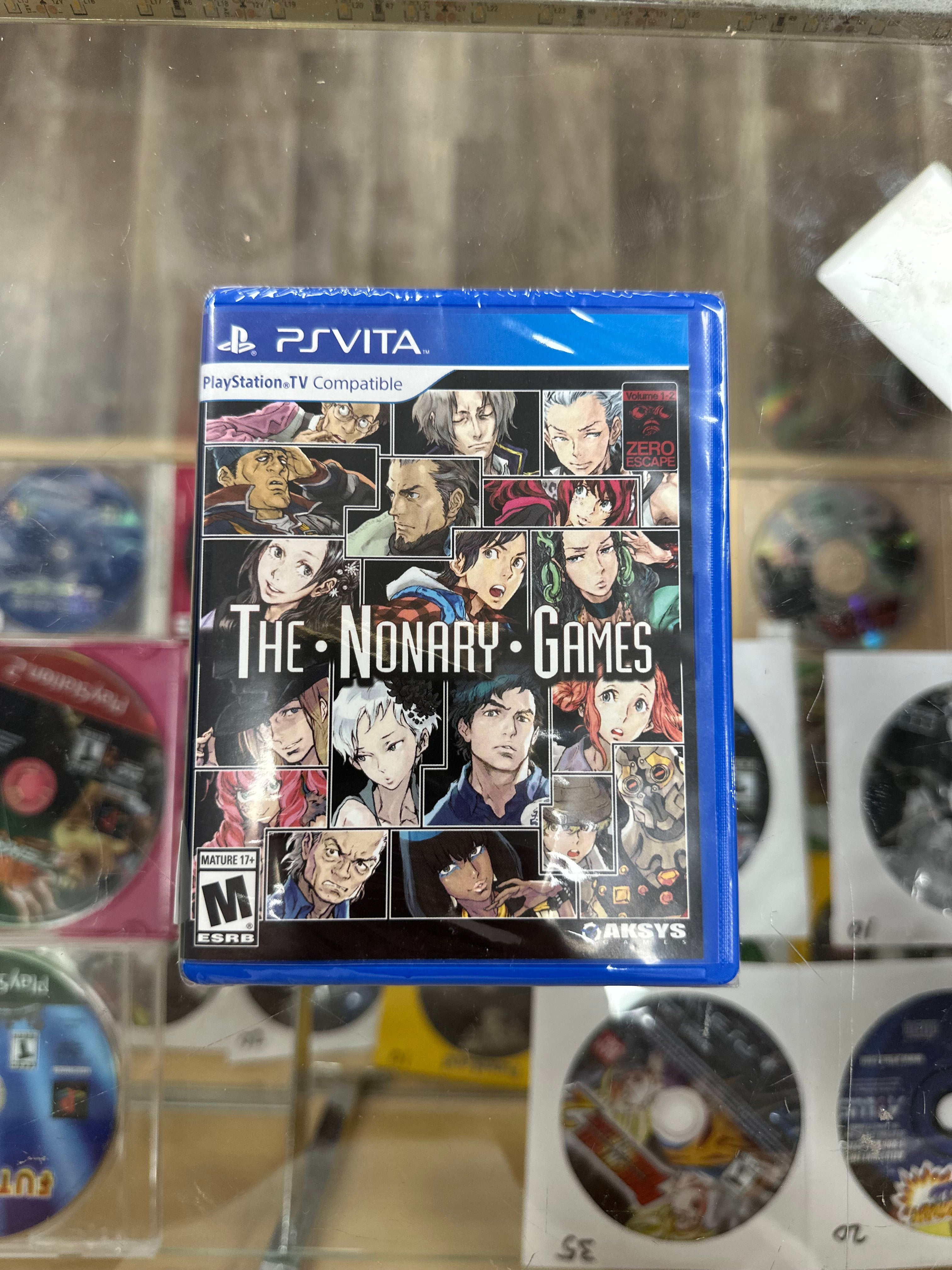 NEW Zero Escape The Nonary Games Playstation Vita sealed – buttondelight