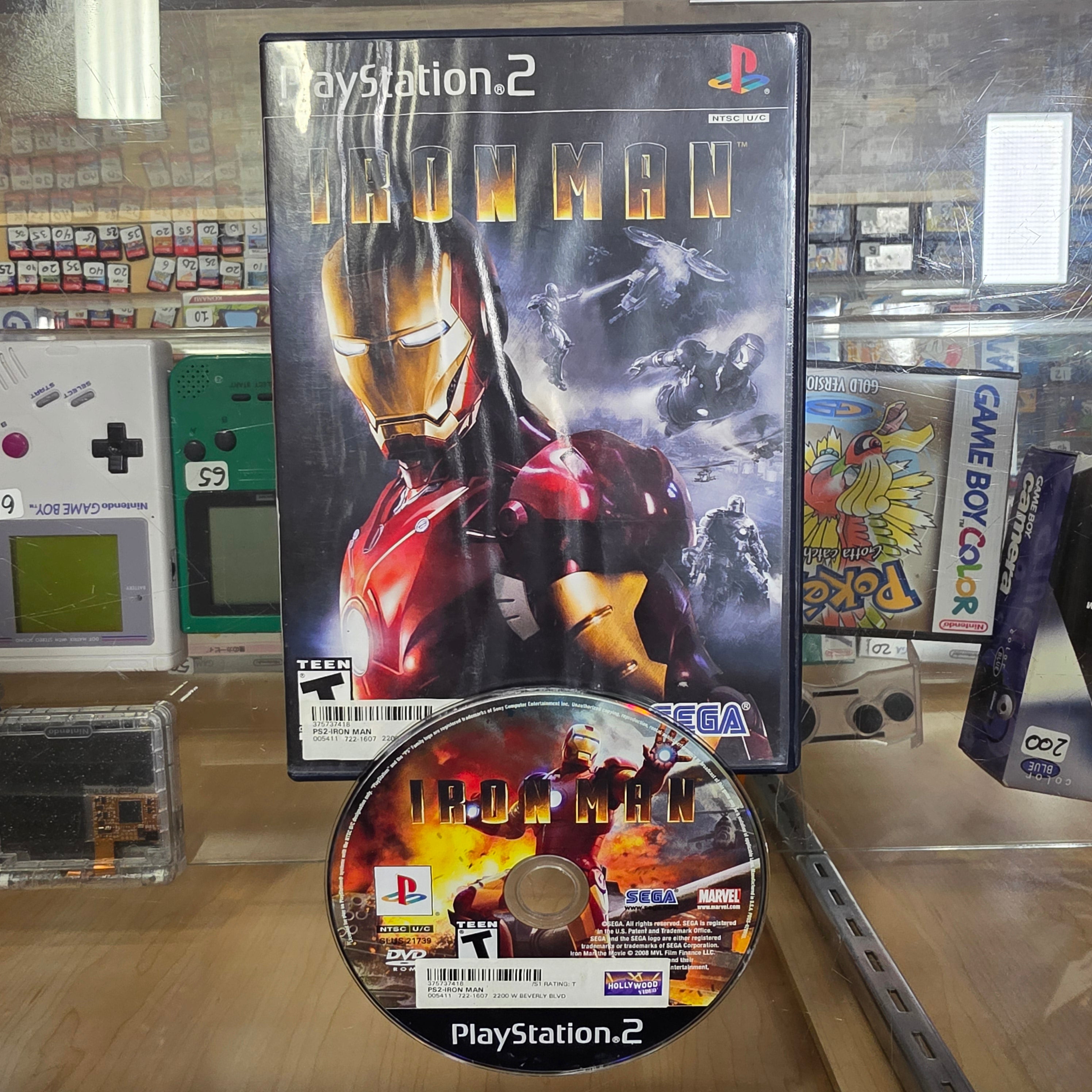 Iron Man Playstation 2 – buttondelight