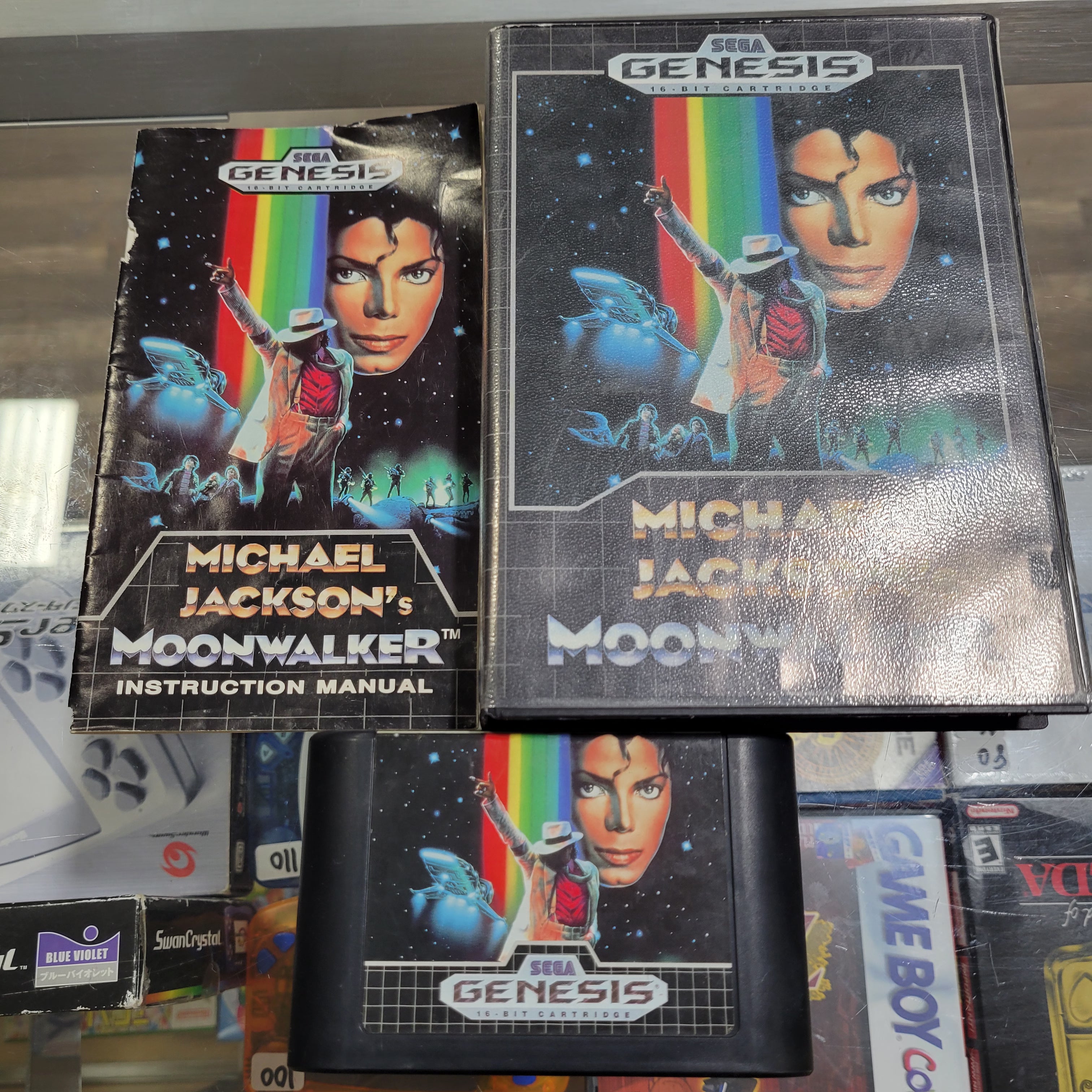 Michael Jackson's MoonWalker Sega Genesis – buttondelight