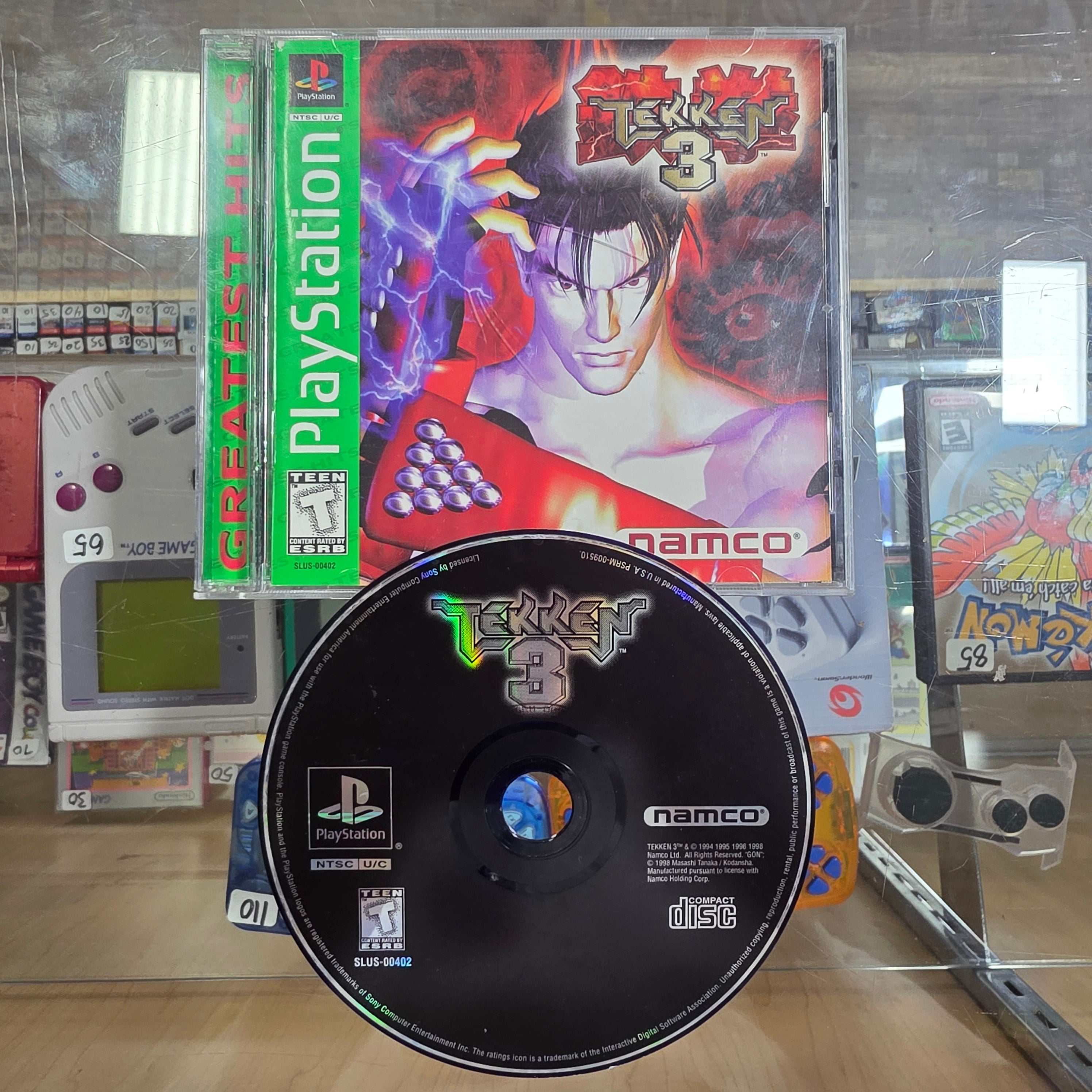 Tekken 3 [Greatest Hits] Playstation 1 – buttondelight