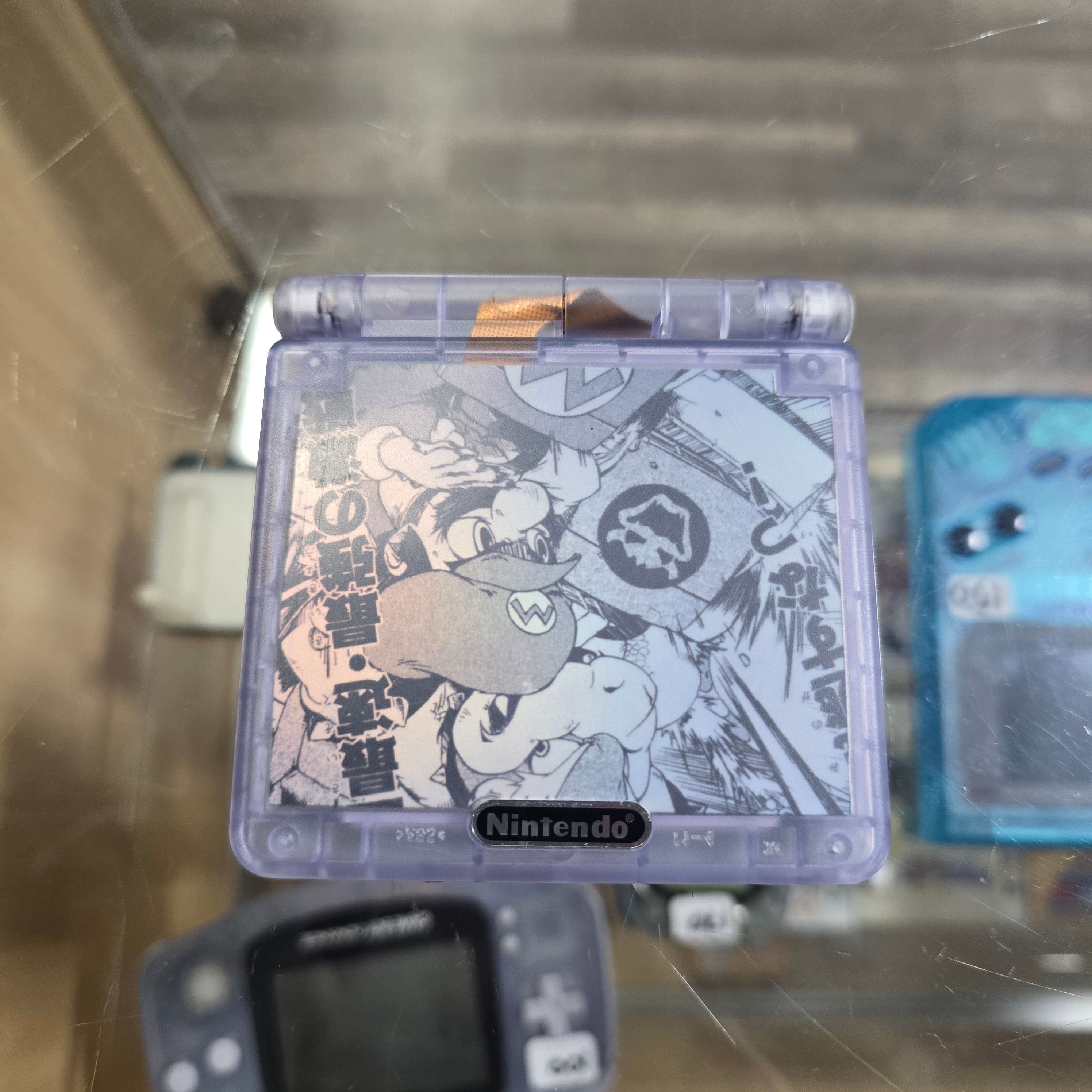 Custom Nintendo Gameboy Advance SP Handheld System with Brighter Scree ...