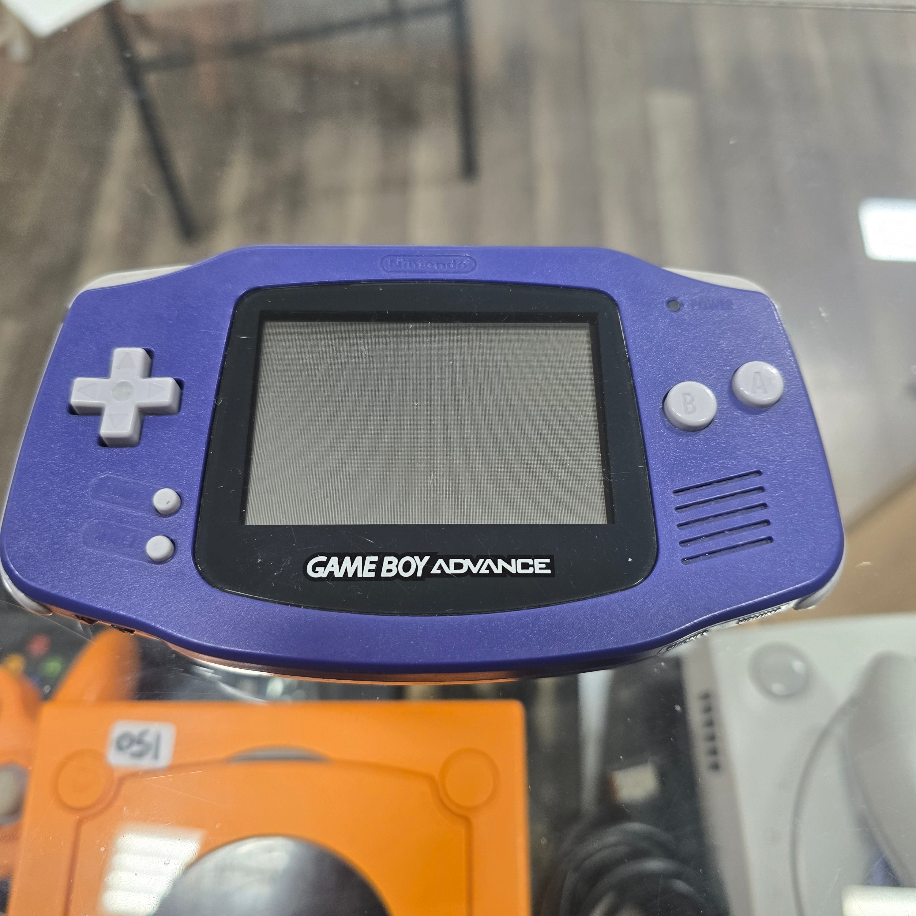 Indigo Nintendo Gameboy Advance Handheld System (No Battery Cover ...