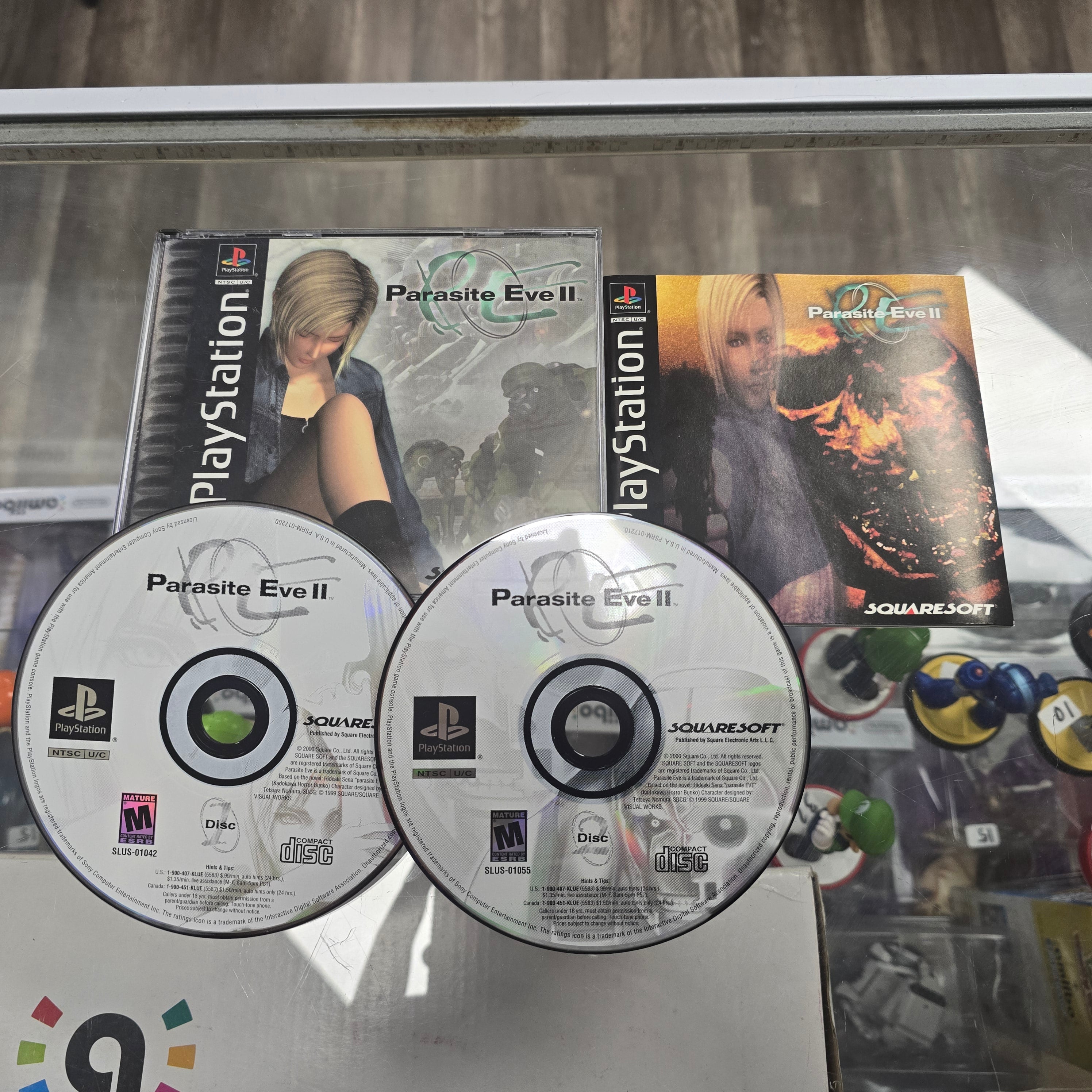 Parasite Eve 2 with Registration Card PlayStation 1 – buttondelight