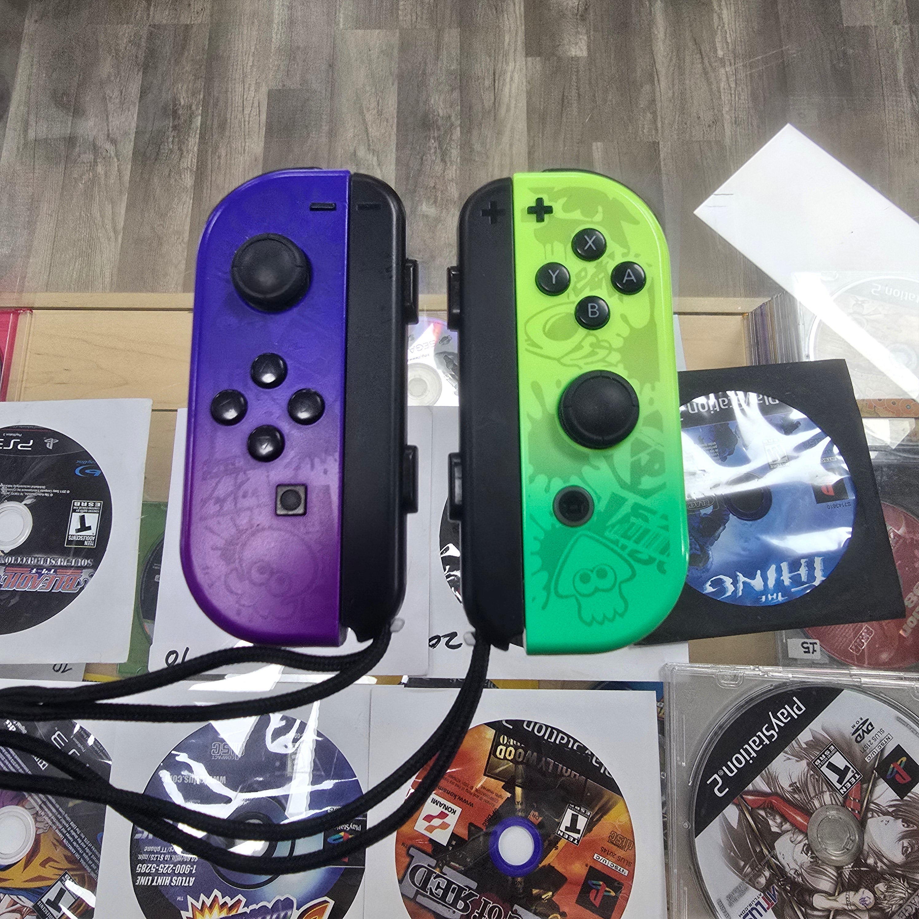 Splatoon Joy Cons (Check photos) – buttondelight