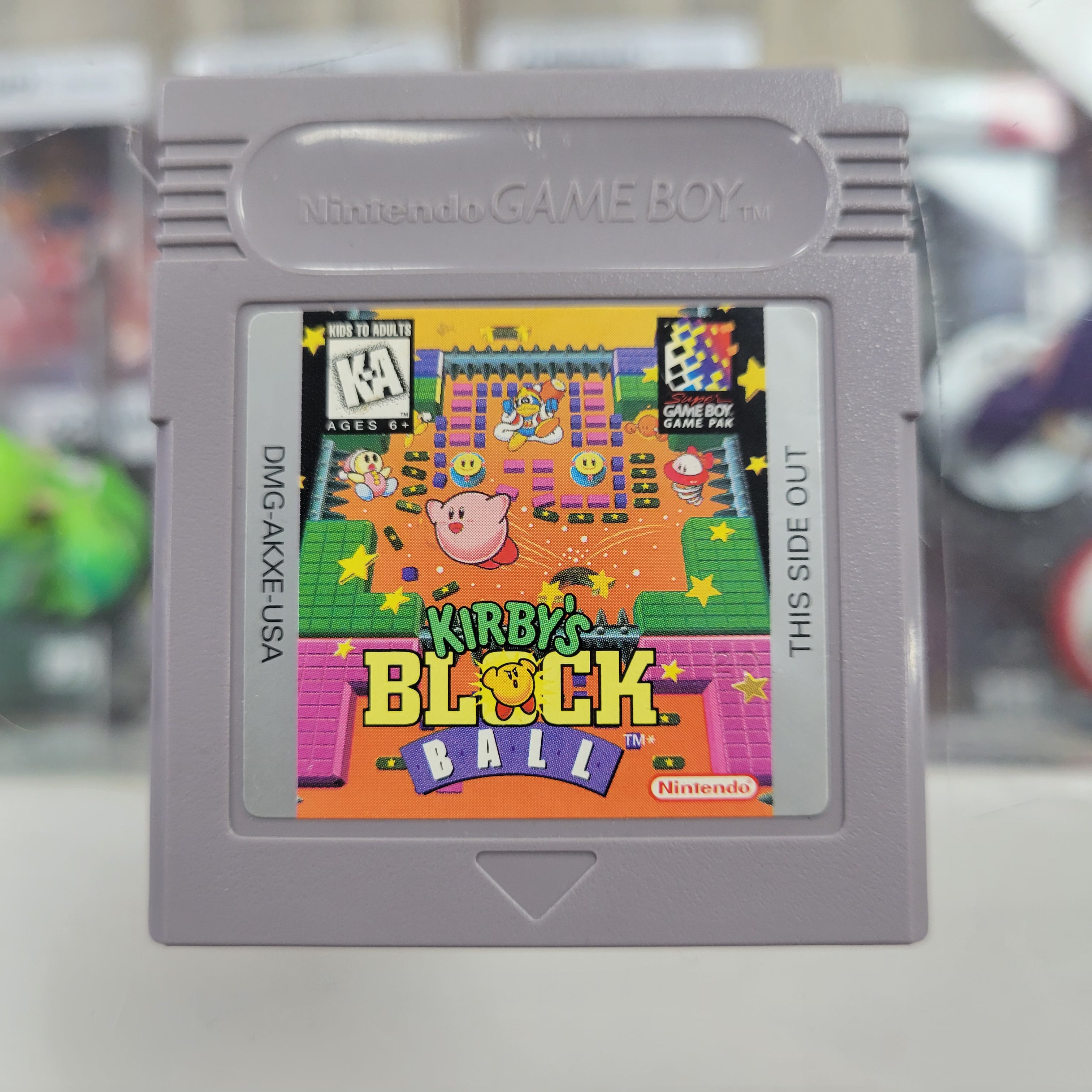 Kirbys Block Ball Nintendo Gameboy – buttondelight