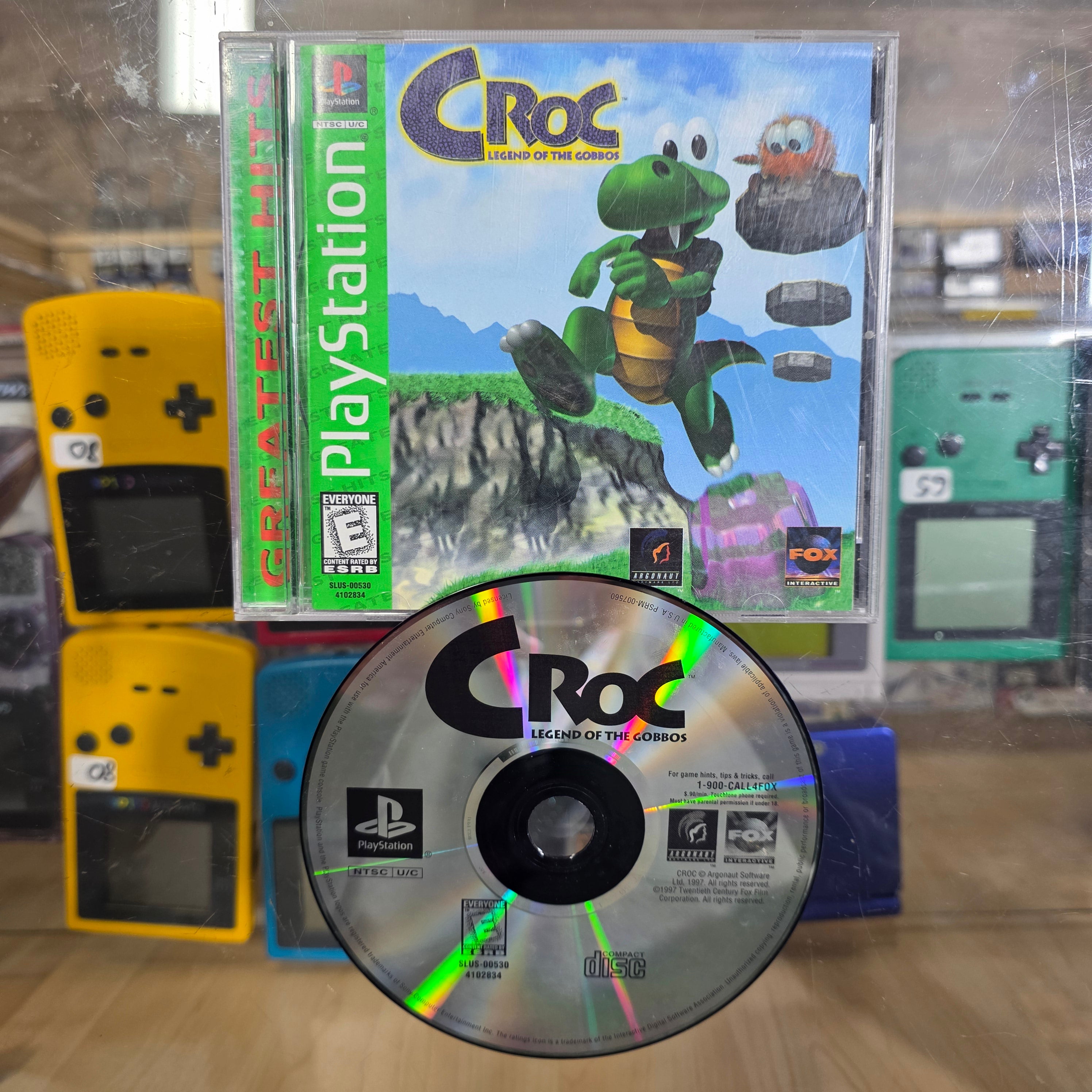 Croc Playstation – buttondelight