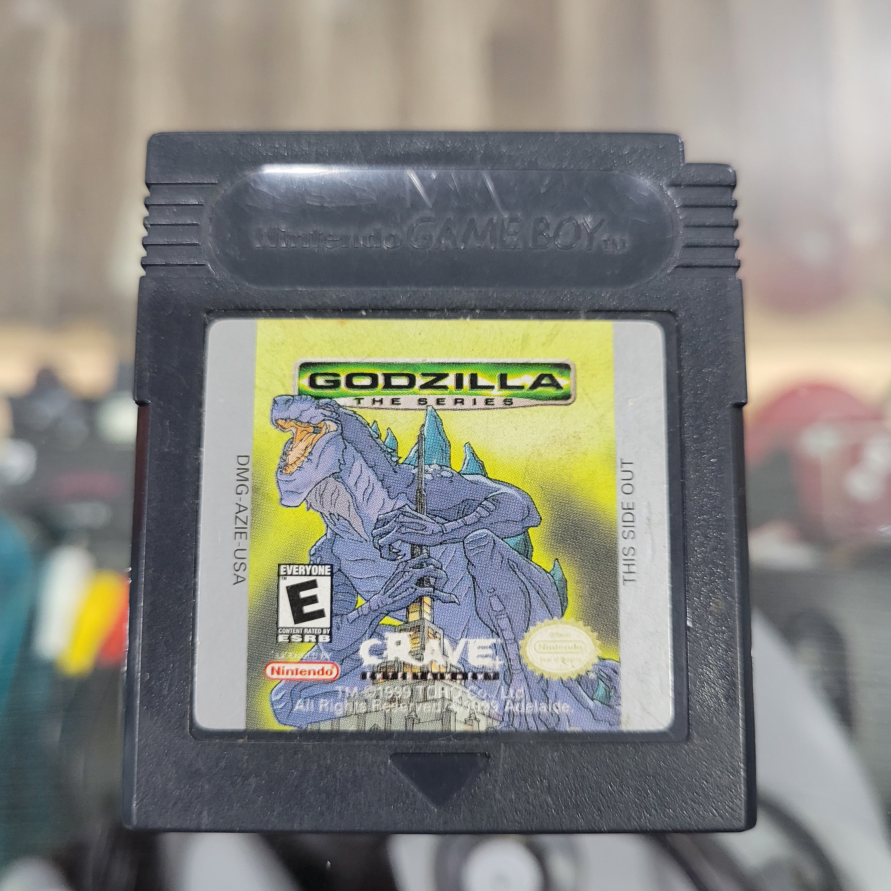 Godzilla The Series Nintendo Gameboy Color – buttondelight
