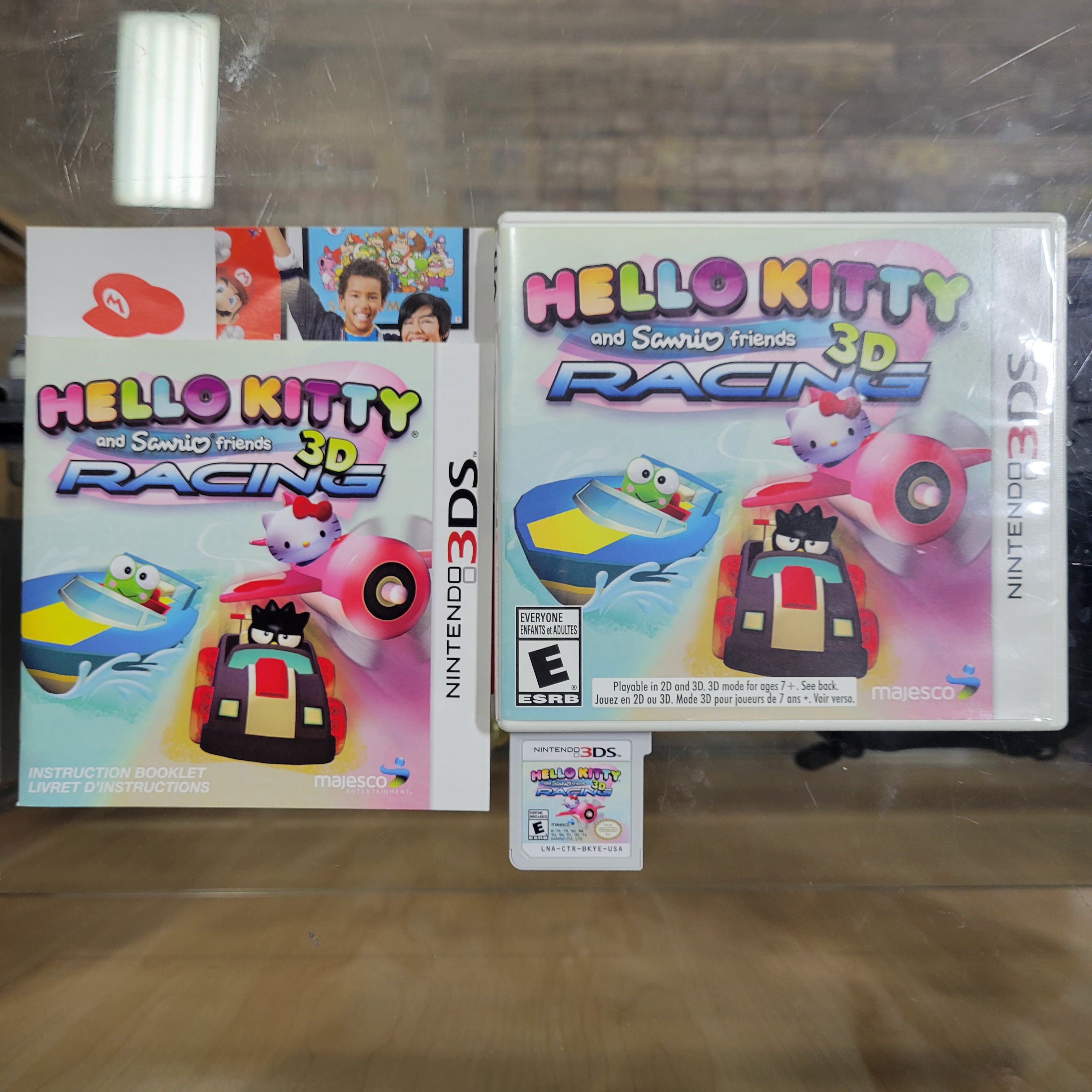 Hello Kitty and Sanrio Friends 3D Racing Nintendo 3DS – buttondelight