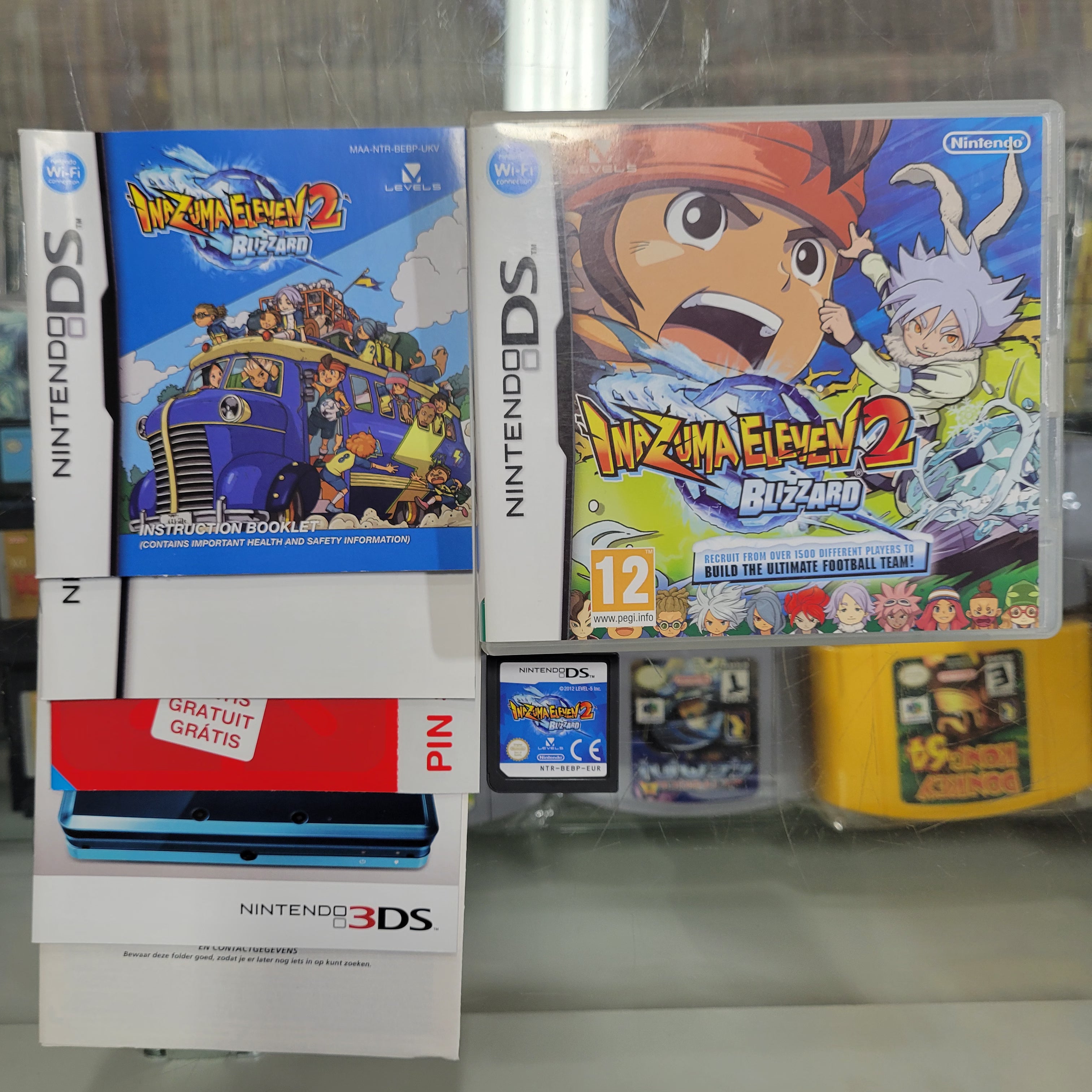 Inazuma Eleven 2 Blizzard Nintendo DS – buttondelight
