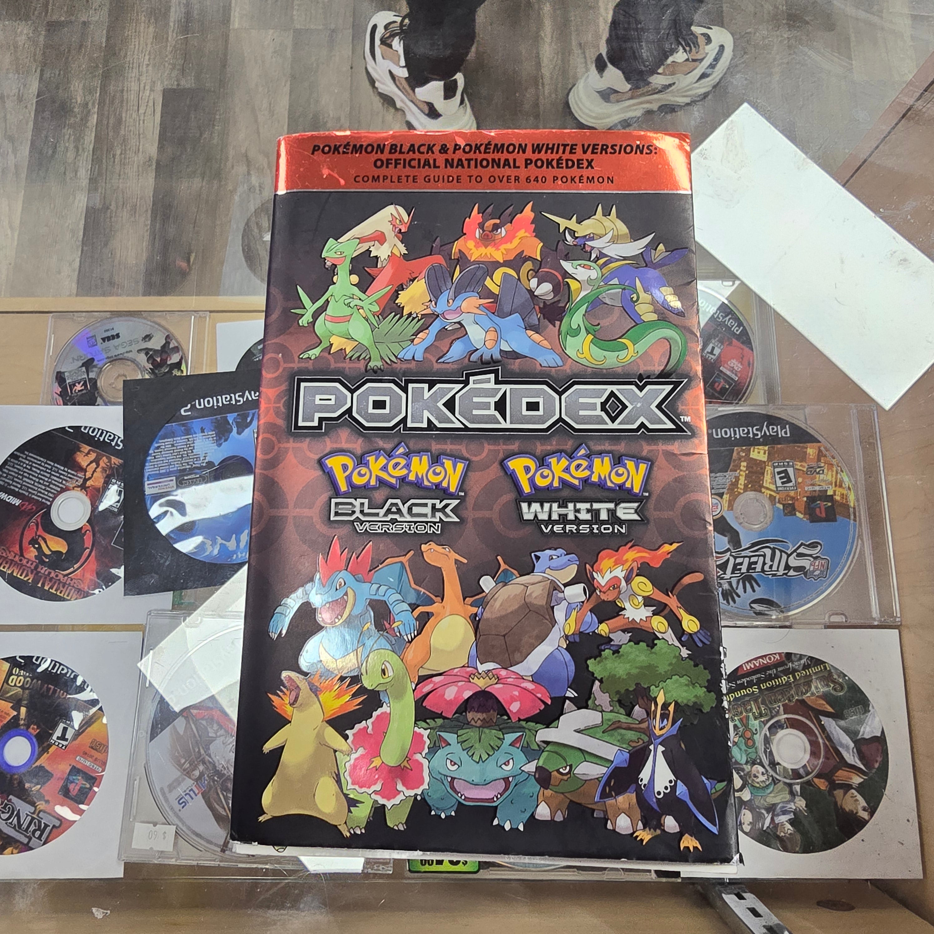 Pokémon Black and Pokemon White Versions Official National Pokedex Gui ...