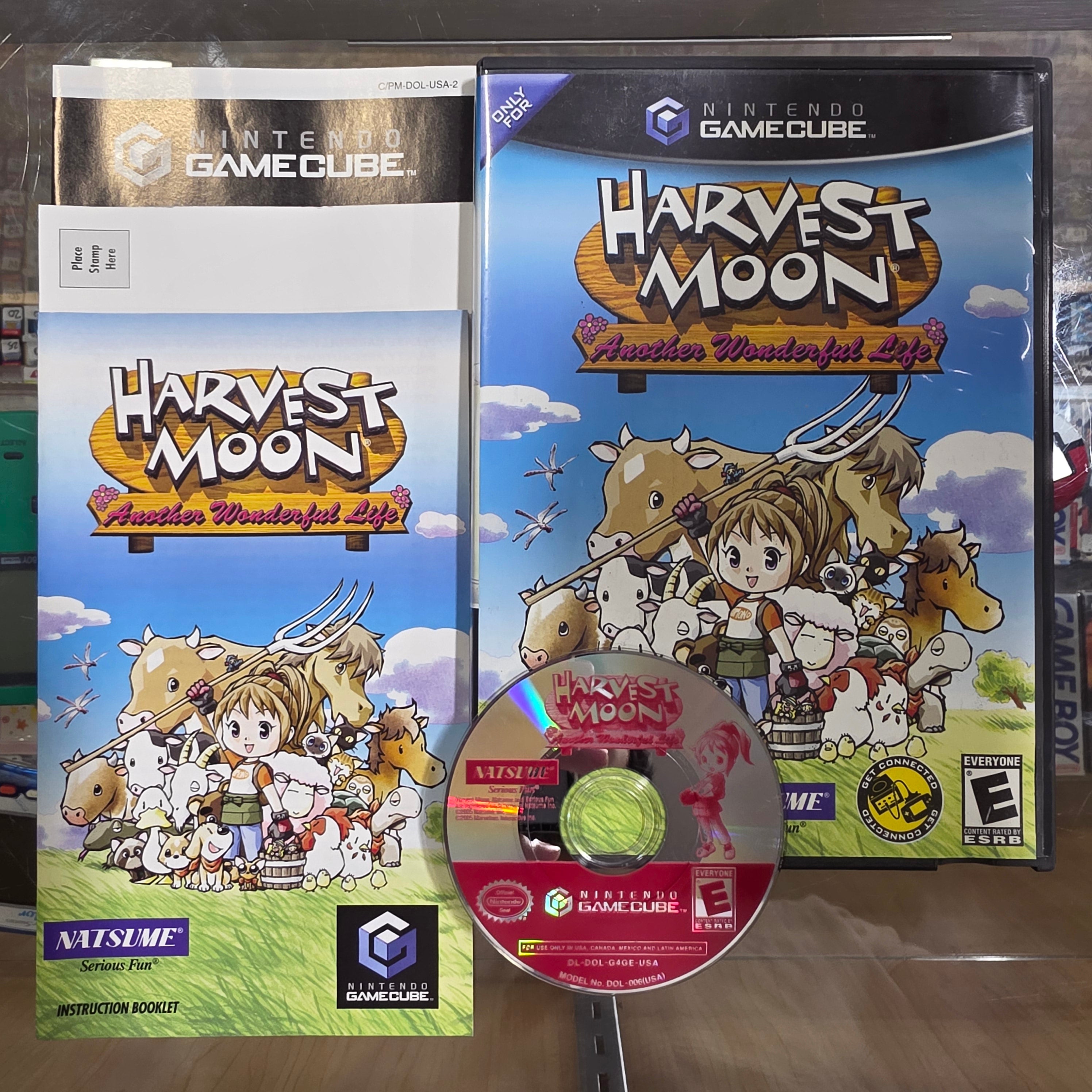 Harvest Moon Another Wonderful Life Gamecube – buttondelight