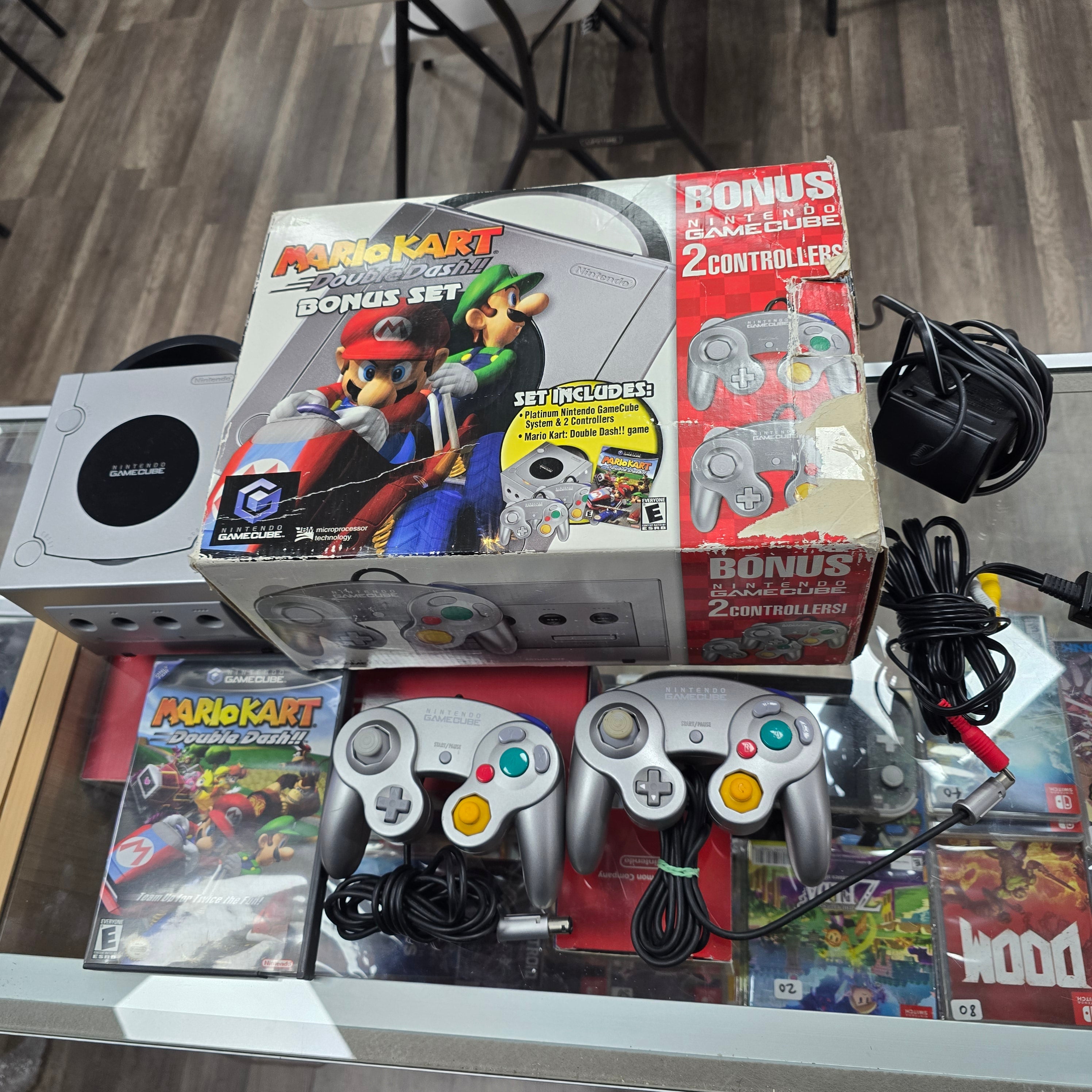 Platinum Gamecube System [Mario Kart Double Dash Bundle] Nintendo Game ...