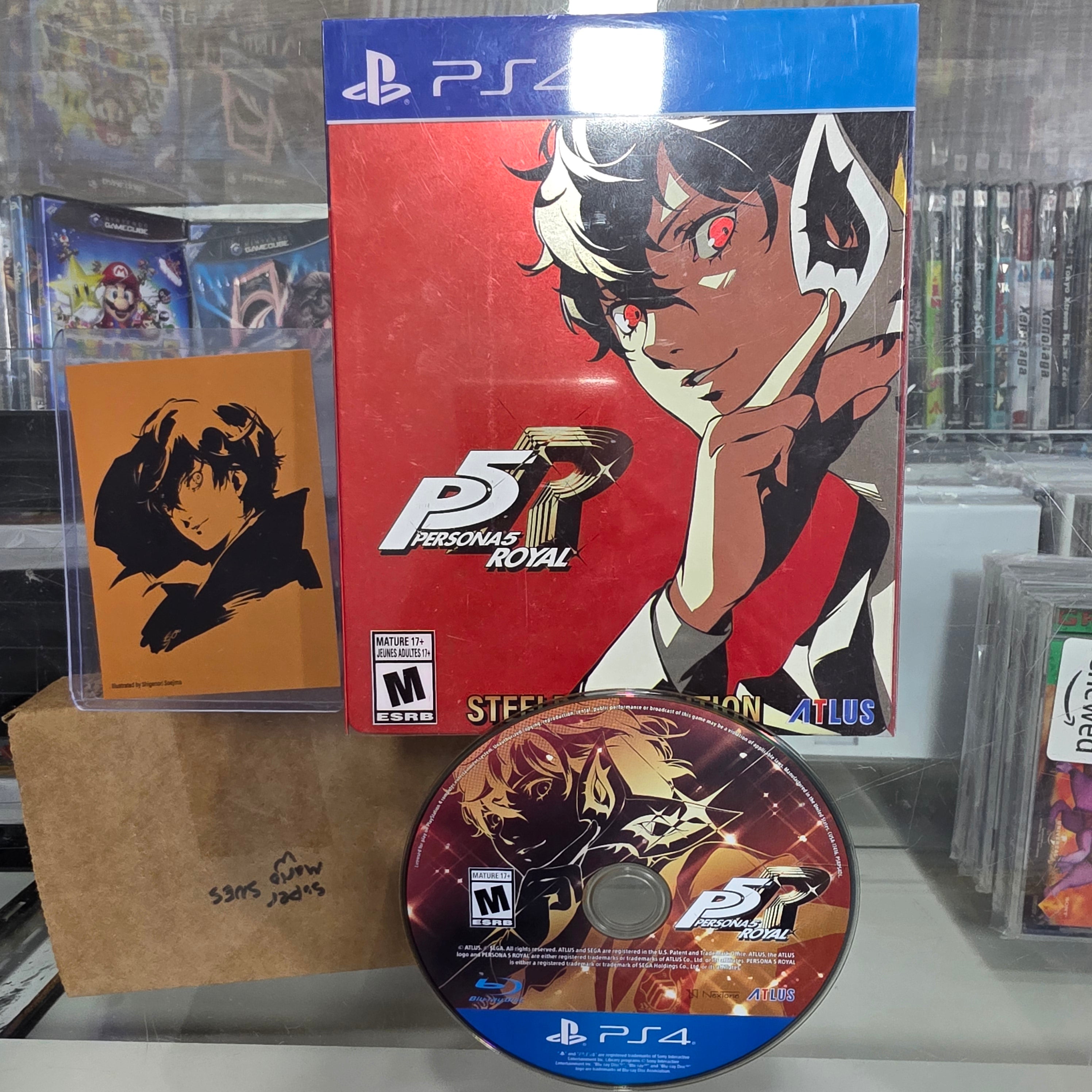 Persona 5 Royal Steel Book Edition Playstation 4 – buttondelight