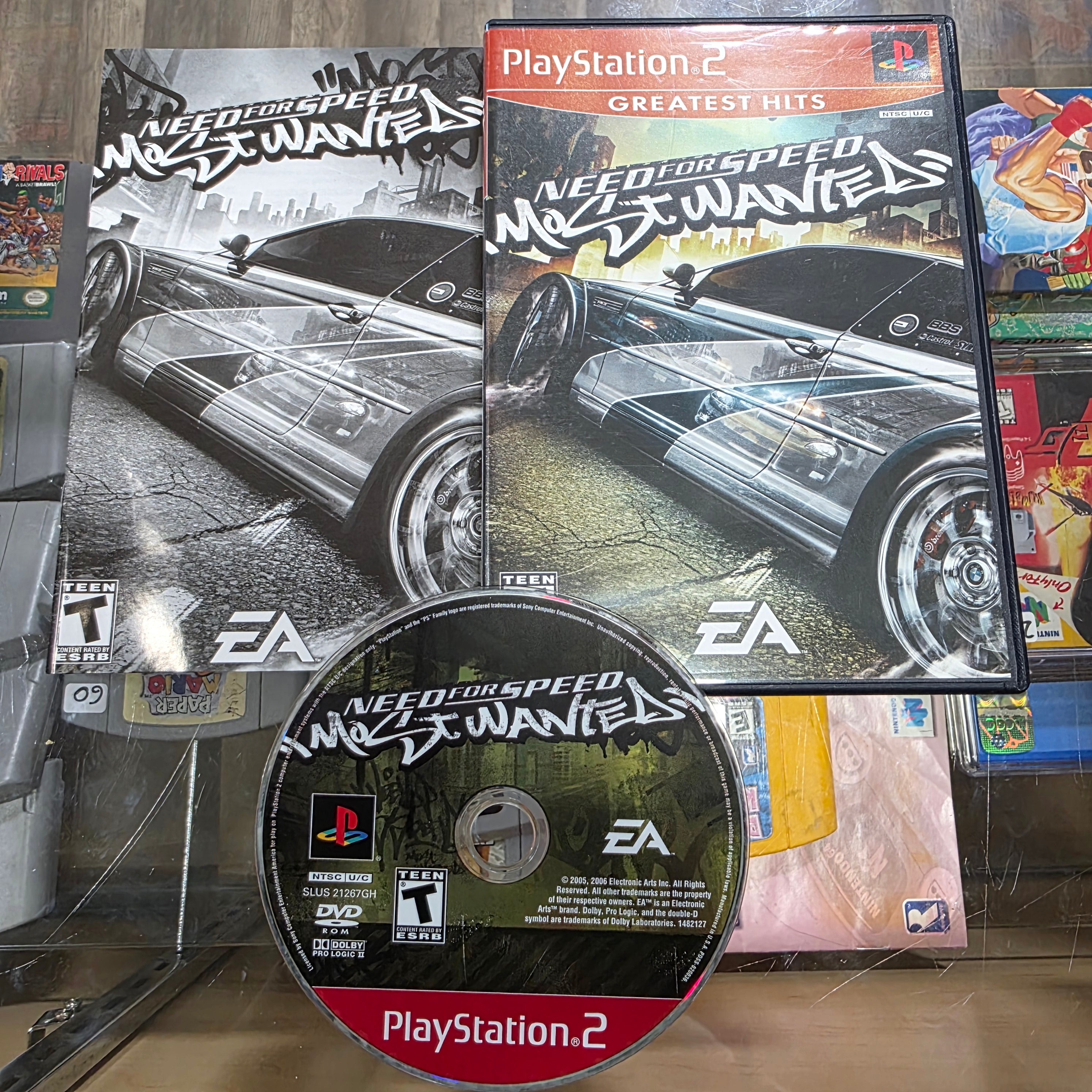 Need For Speed Most Wanted Playstation 2 – buttondelight