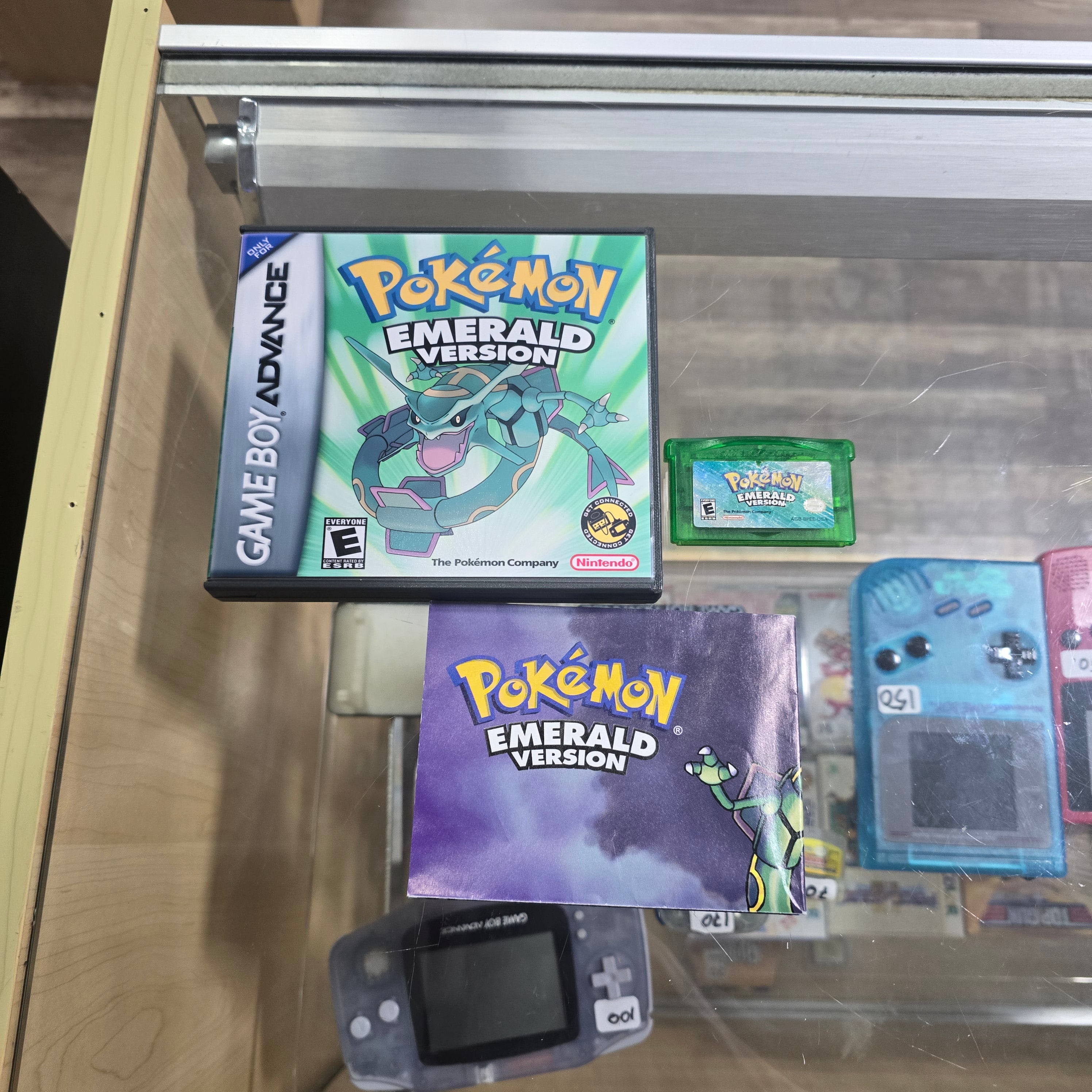 Pokémon Emerald (Authentic) Nintendo Gameboy Advance (REPRODUCTION CAS ...