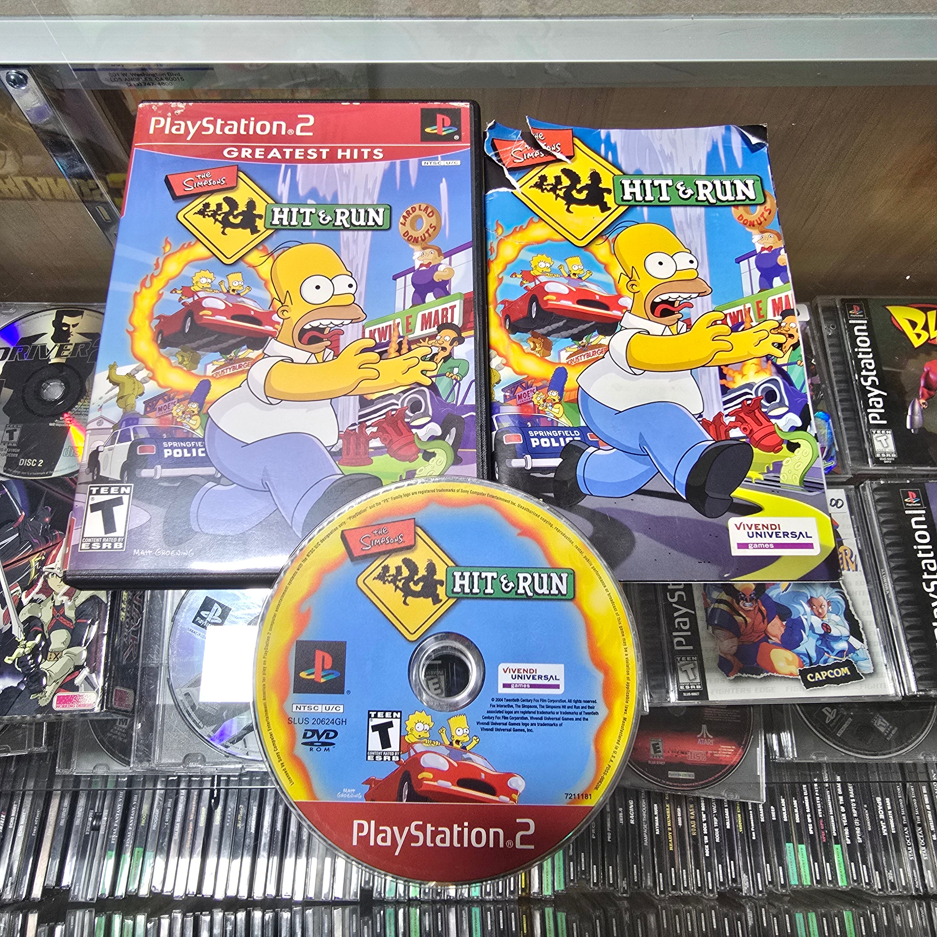 Simpson's Hit & Run Playstation 2 – buttondelight