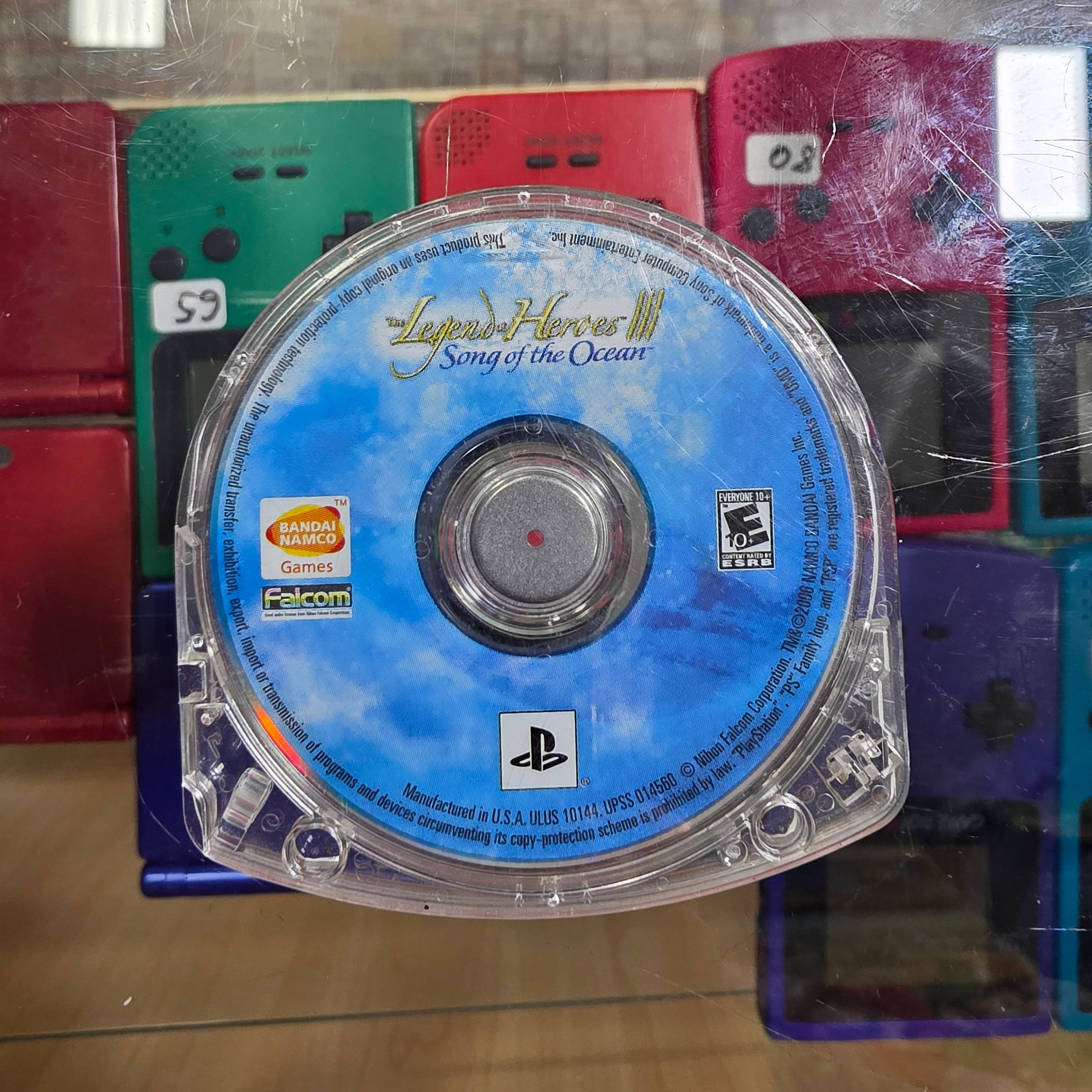 Legend of Heroes III Song of the Ocean PSP – buttondelight
