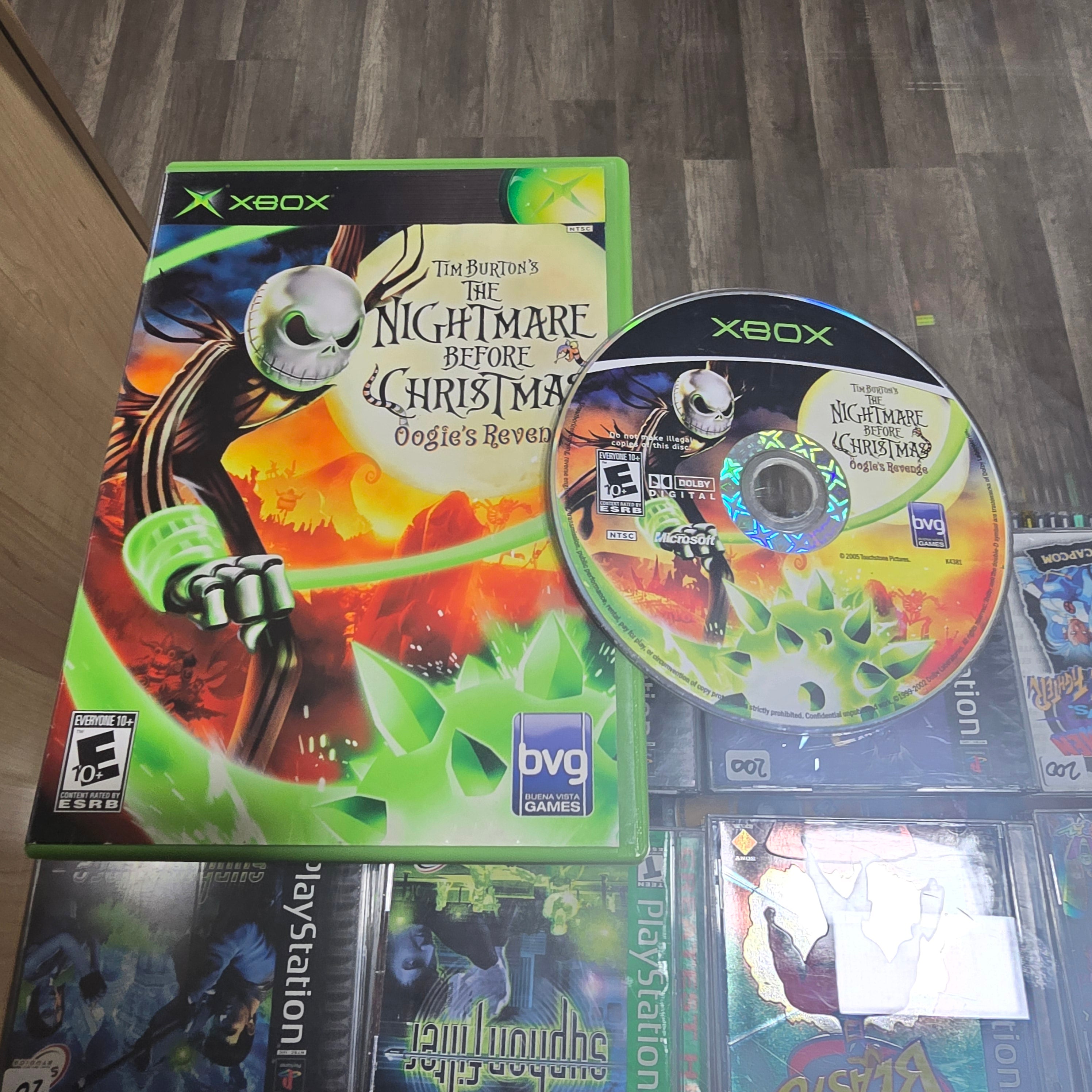 Nightmare Before Christmas: Oogie's Revenge Original Xbox – buttondelight
