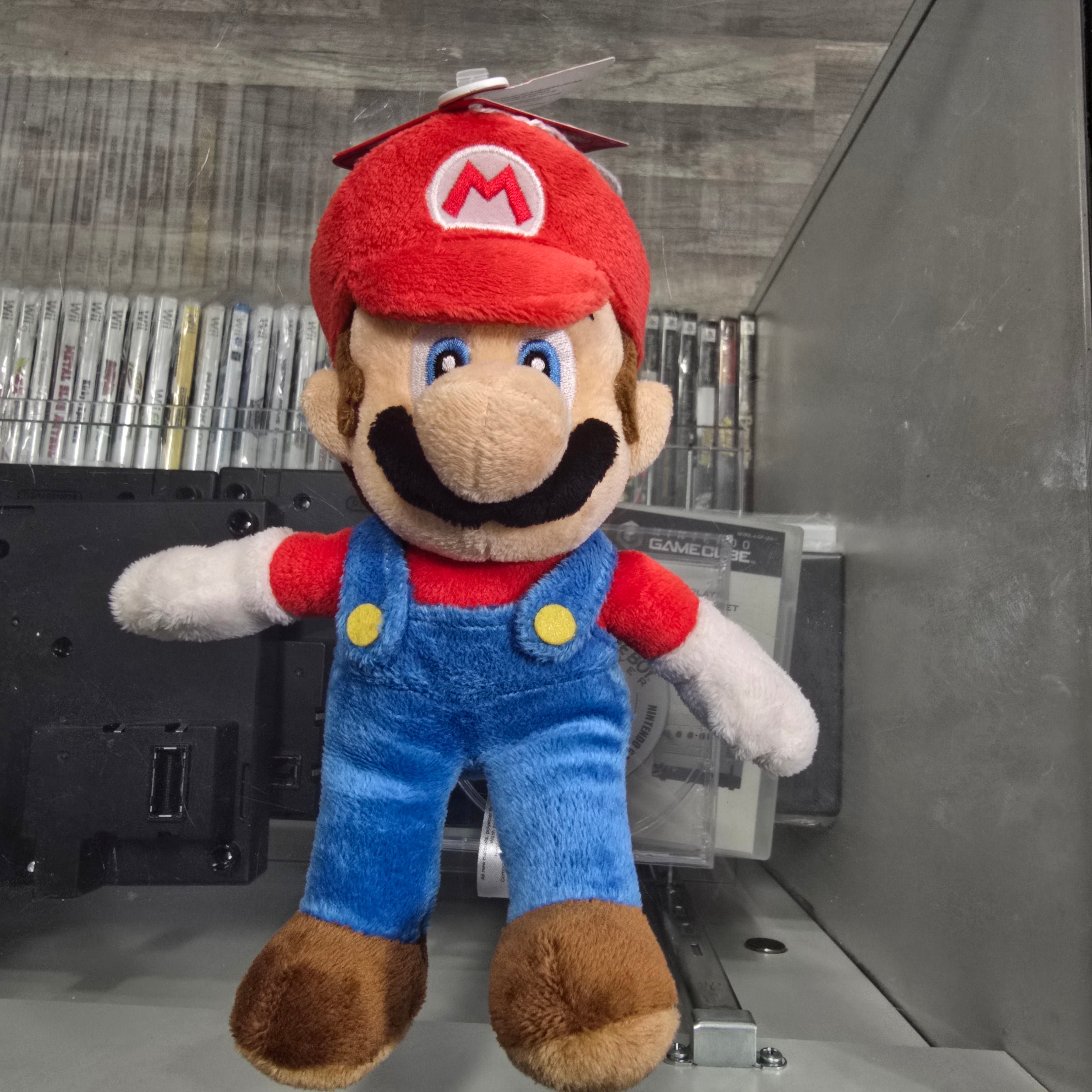 Super Mario Bros Wii Mario Official Plush (2010) – buttondelight