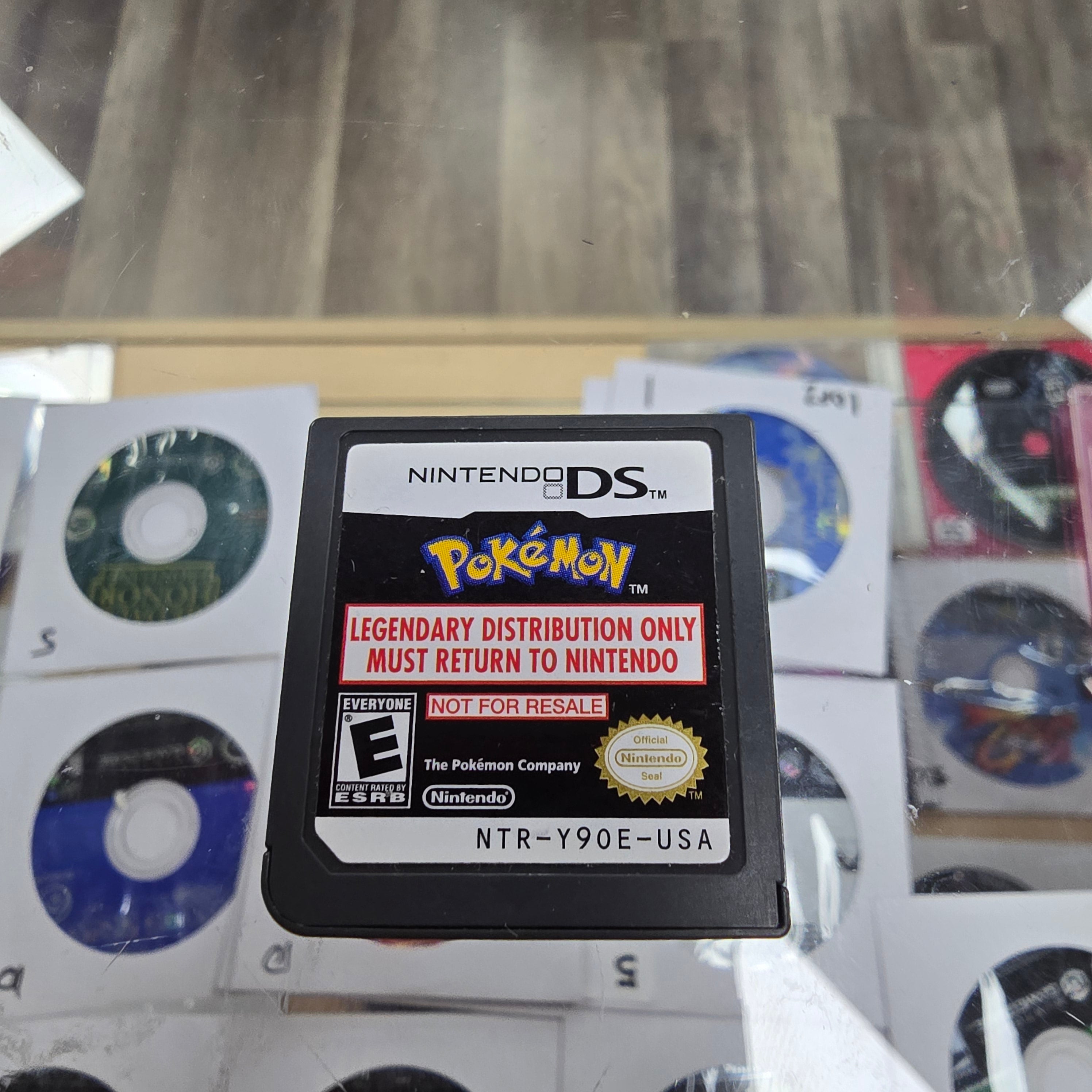 Nintendo DS Pokemon Legendary Distribution Cartridge NTR-Y90E-USA ...