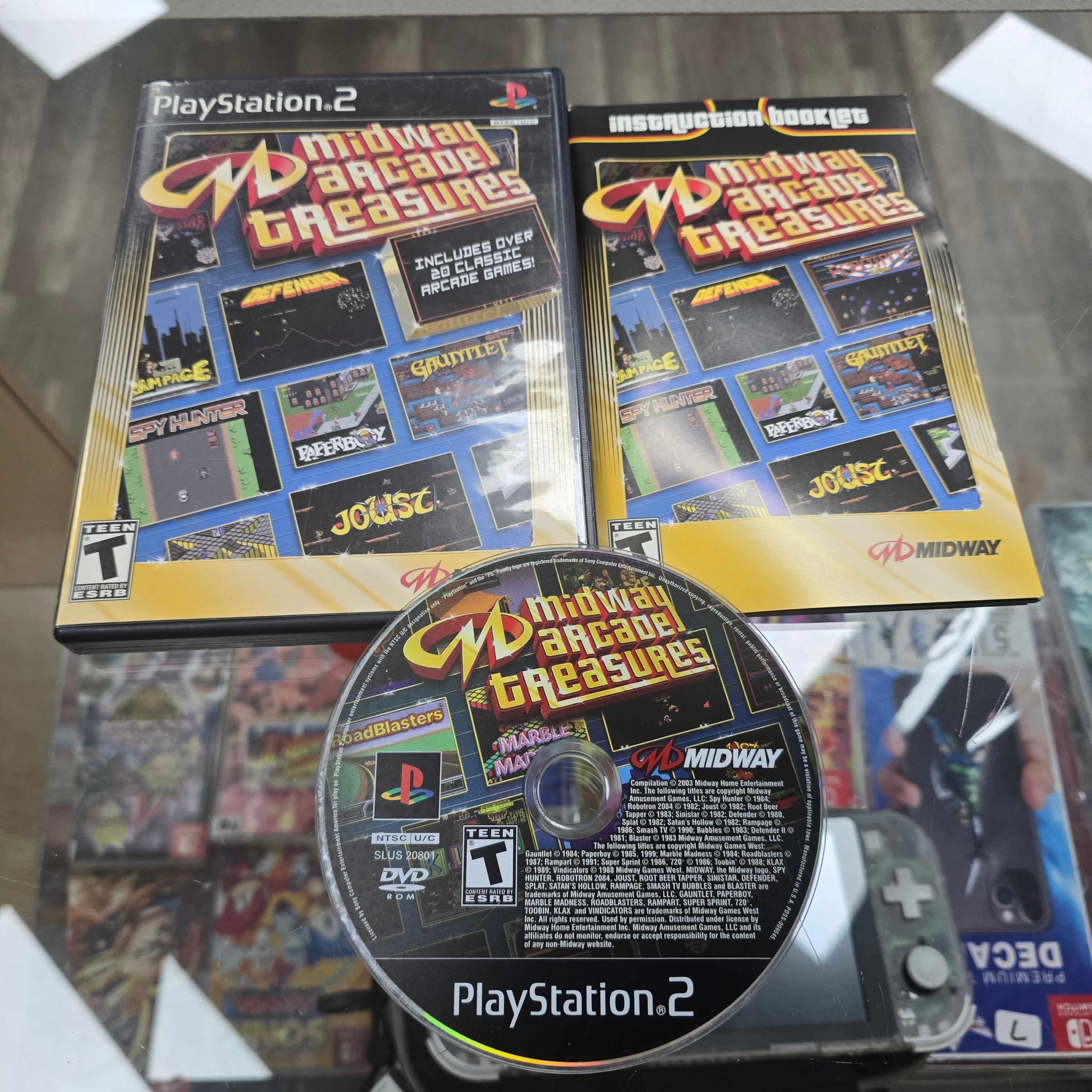 Midway Arcade Treasures Playstation 2 – buttondelight