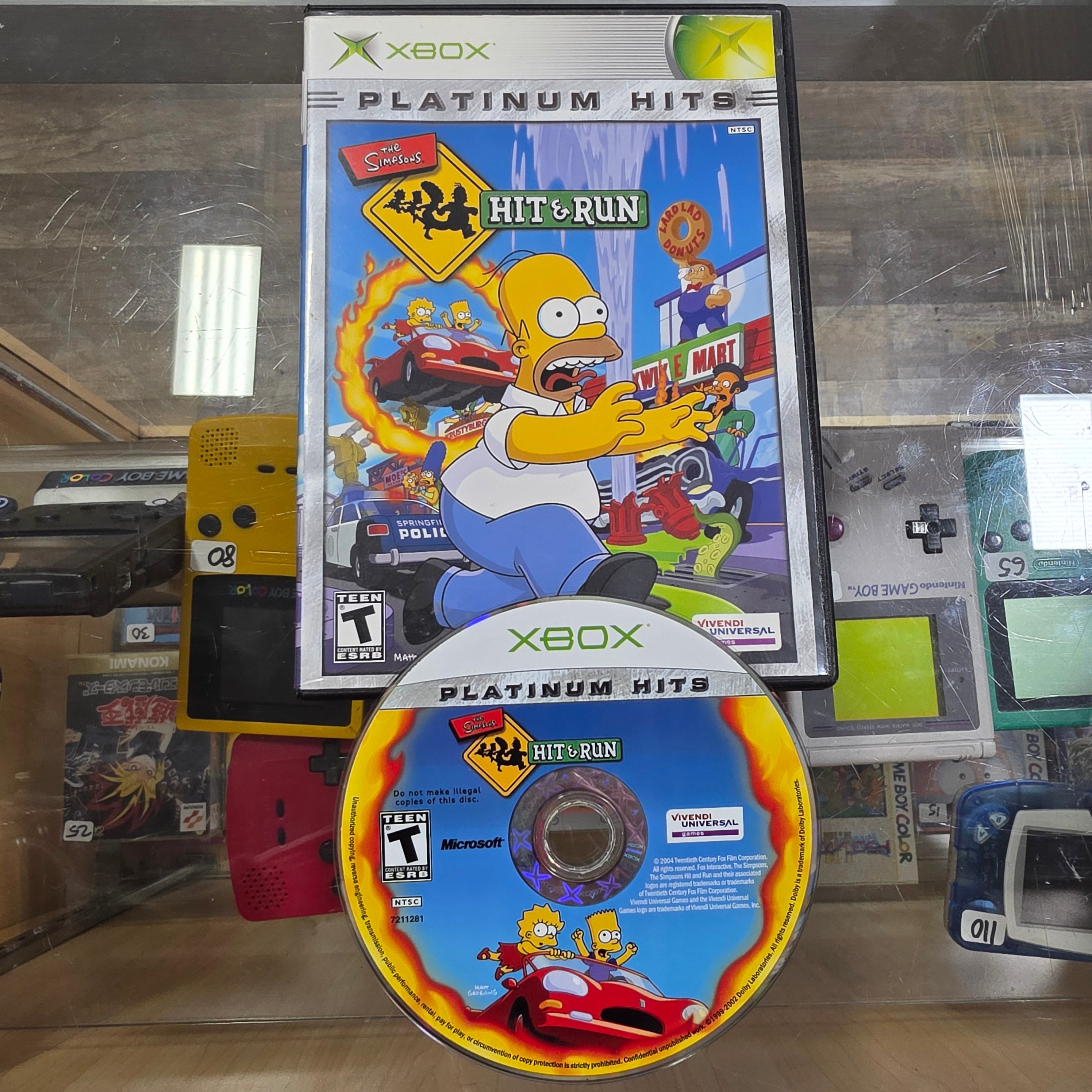 The Simpsons Hit & Run Original Xbox – buttondelight