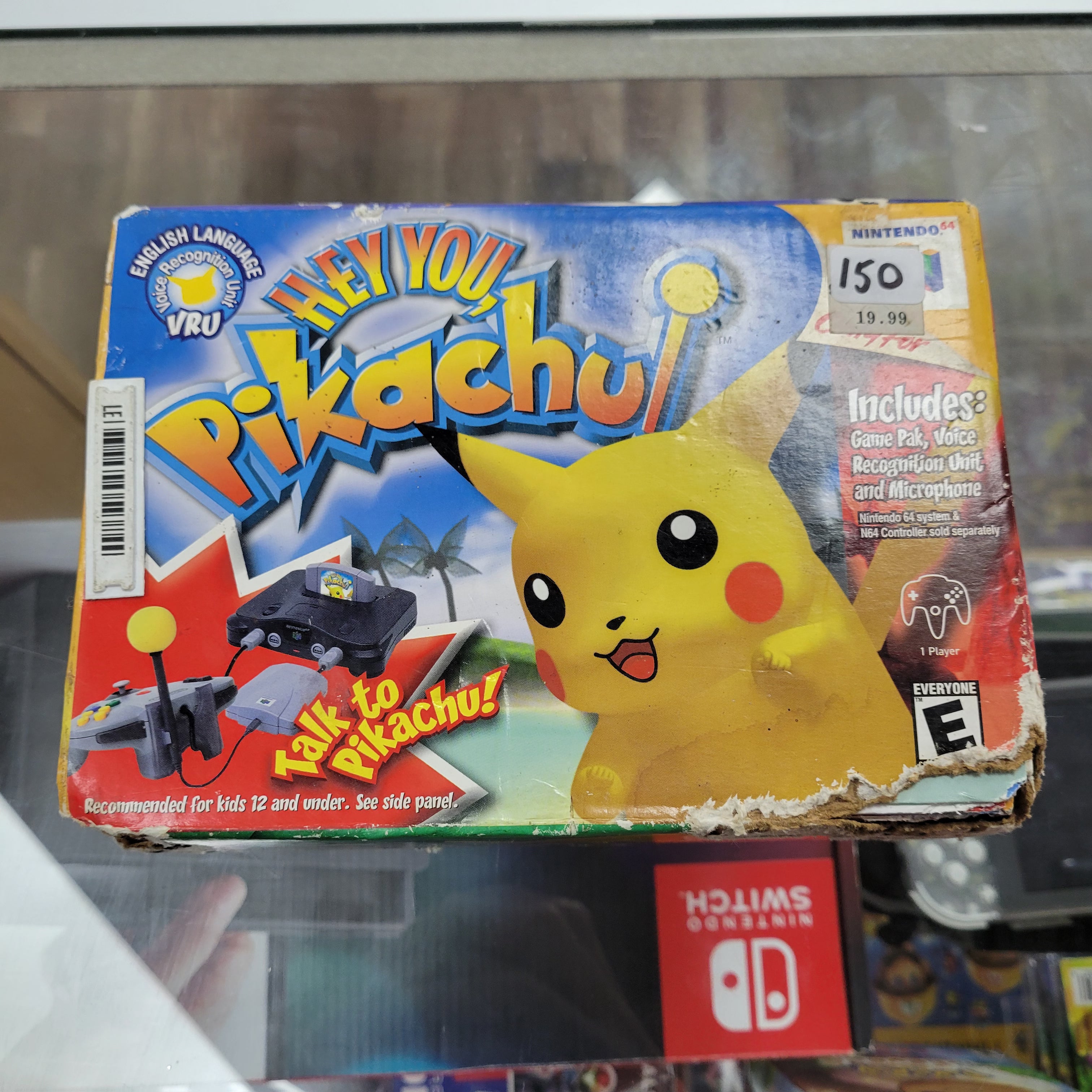 New Sealed Hey You Pikachu Nintendo 64 [Damaged Box] – buttondelight