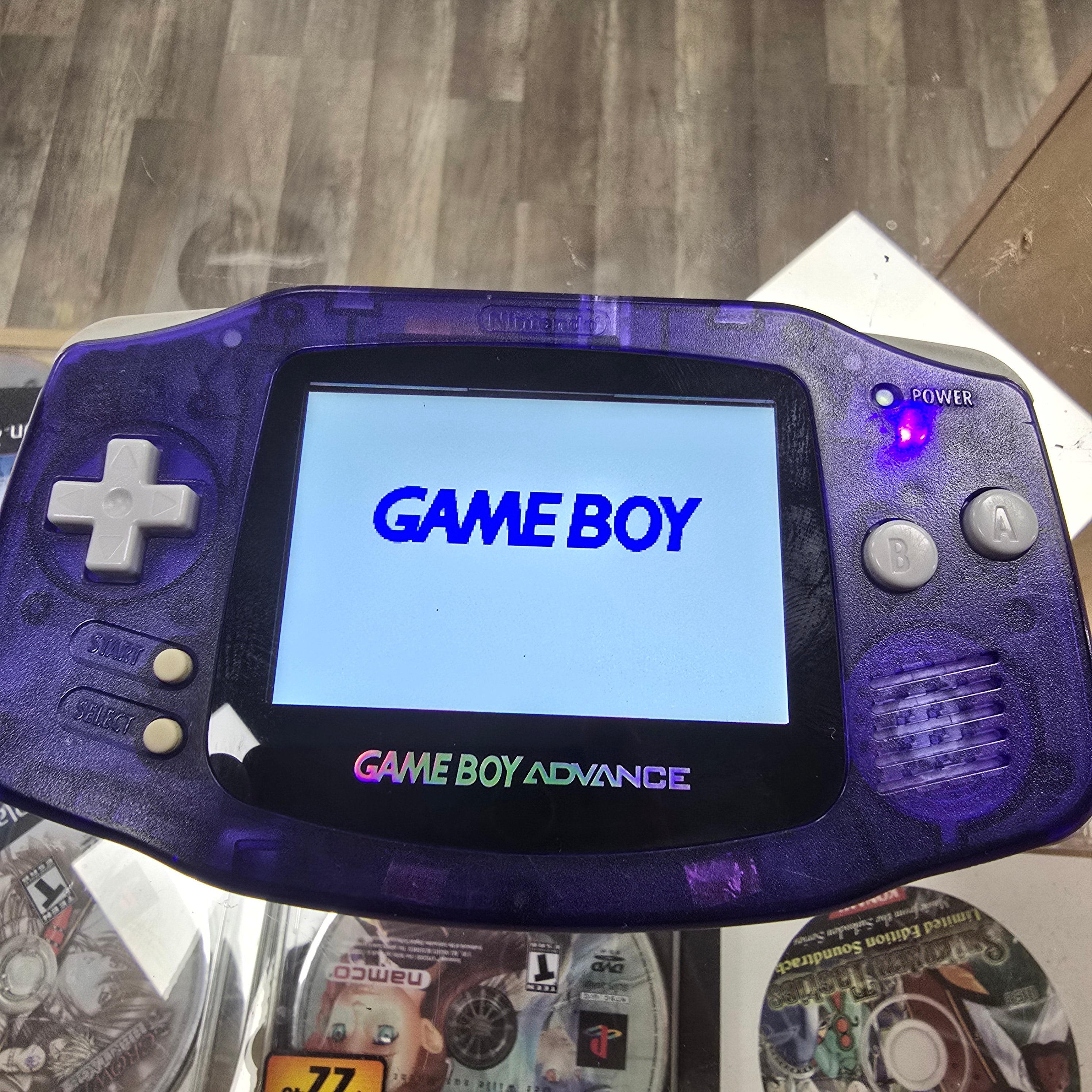 Custom Nintendo Gameboy Advance with Brighter Screen – buttondelight