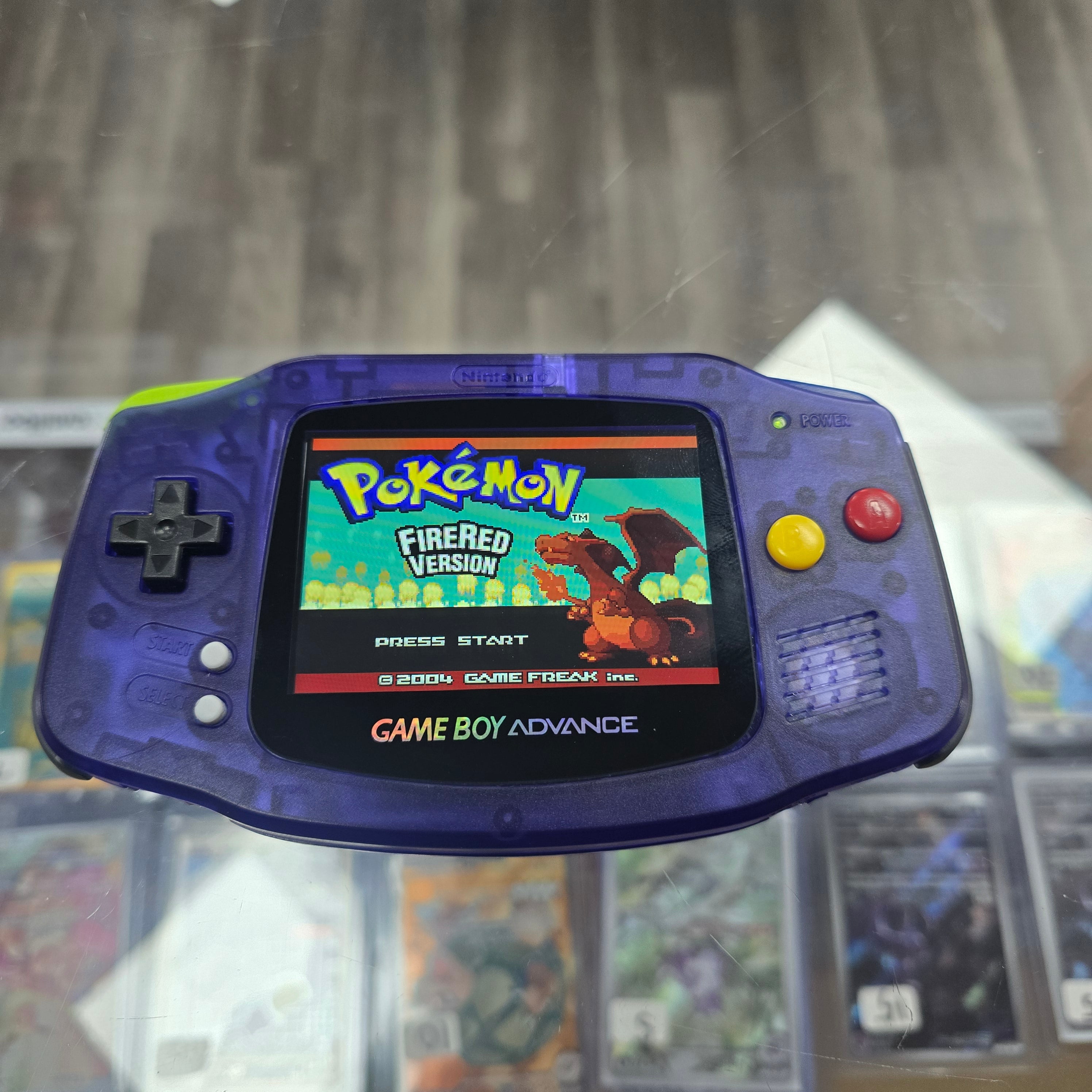 Custom Nintendo Gameboy Advance Handheld System with IPS Brighter Scre ...