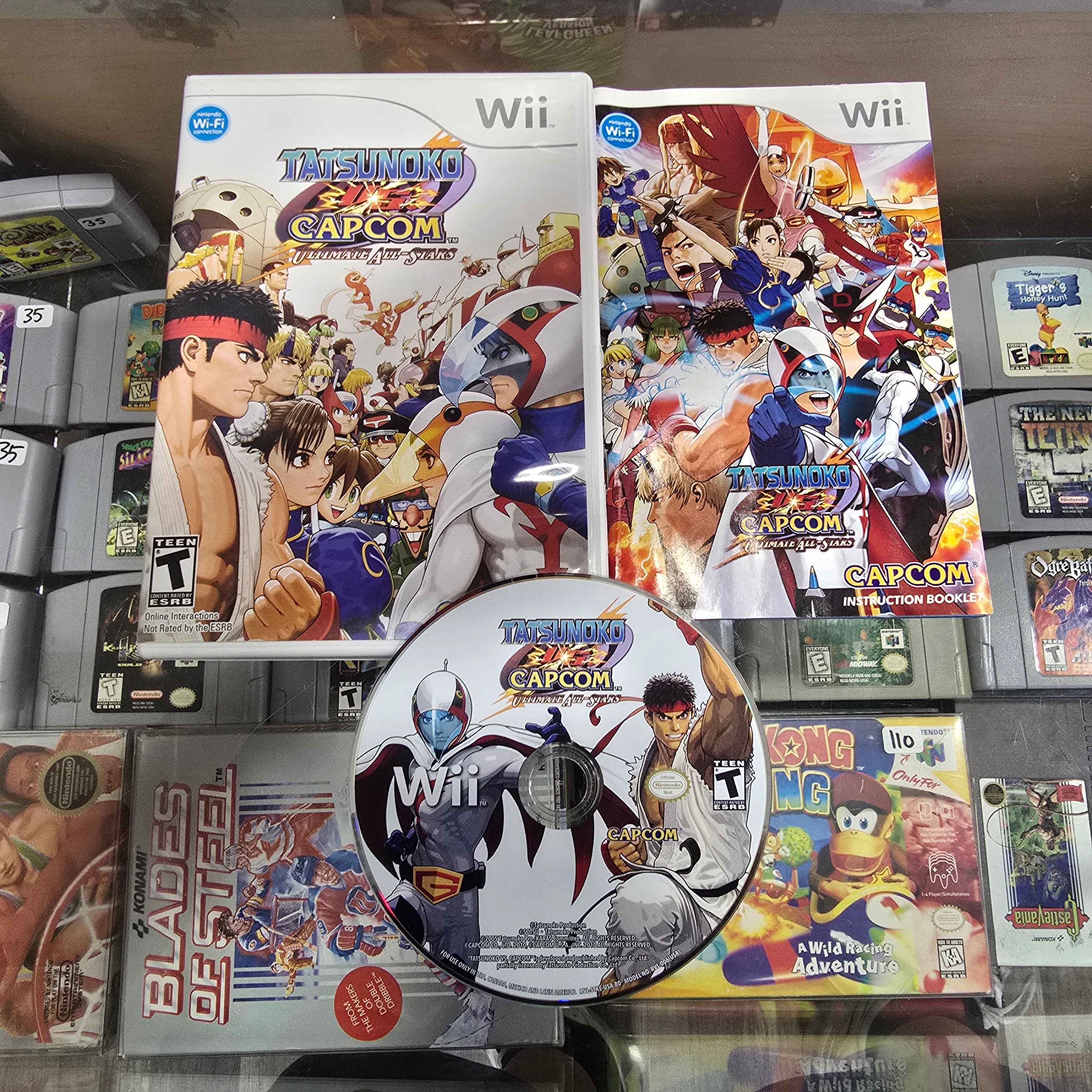 Tatsunoko vs. Capcom: Ultimate All Stars Nintendo Wii – buttondelight