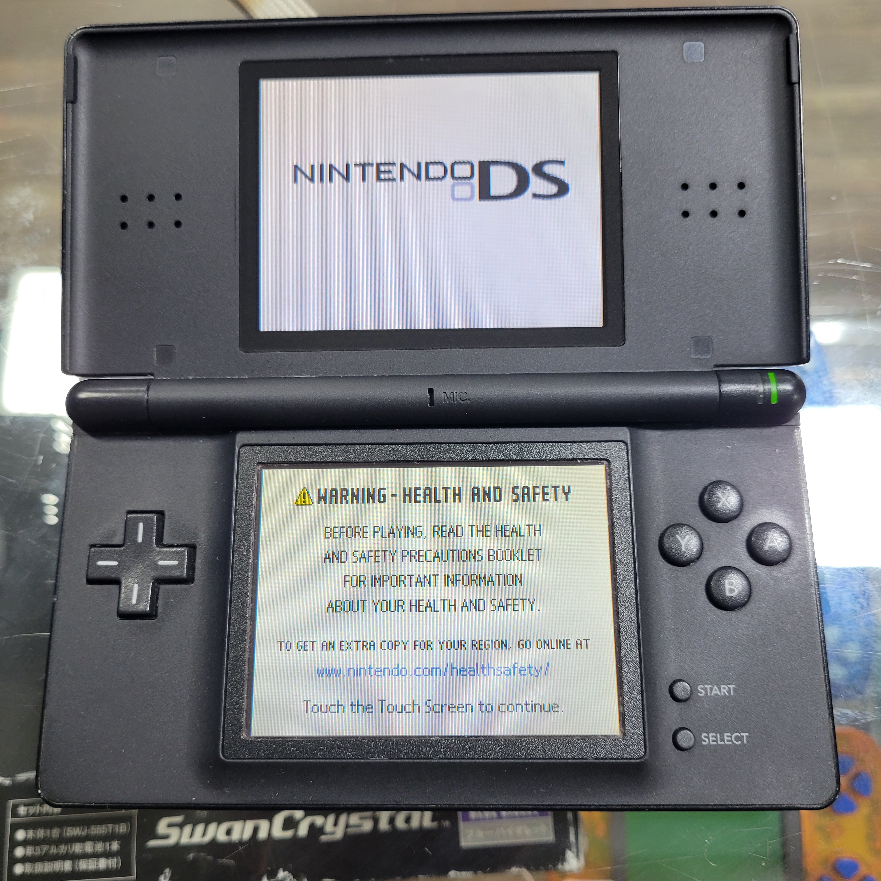 Black Nintendo DS Lite [Dead Pixel] – buttondelight
