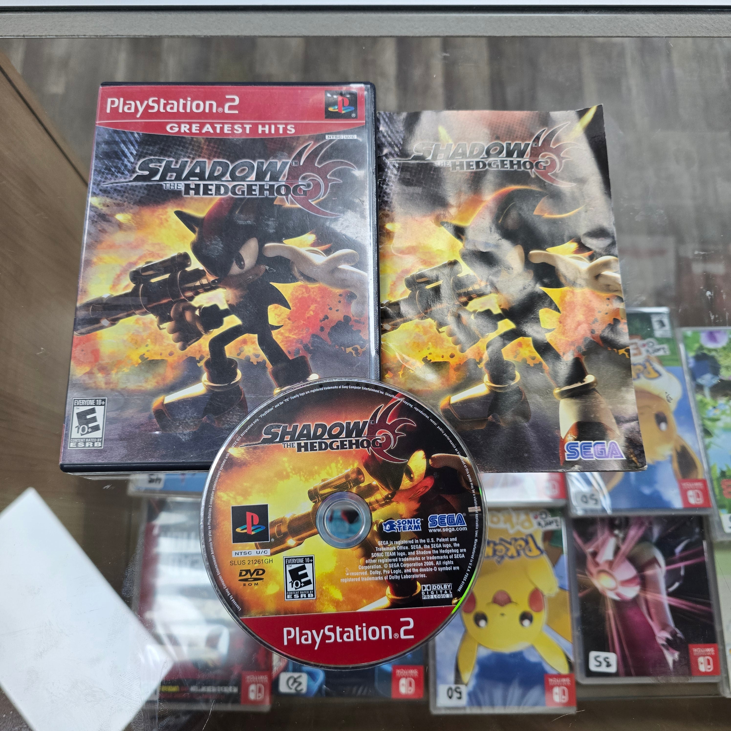 Shadow the Hedgehog Playstation 2 – buttondelight