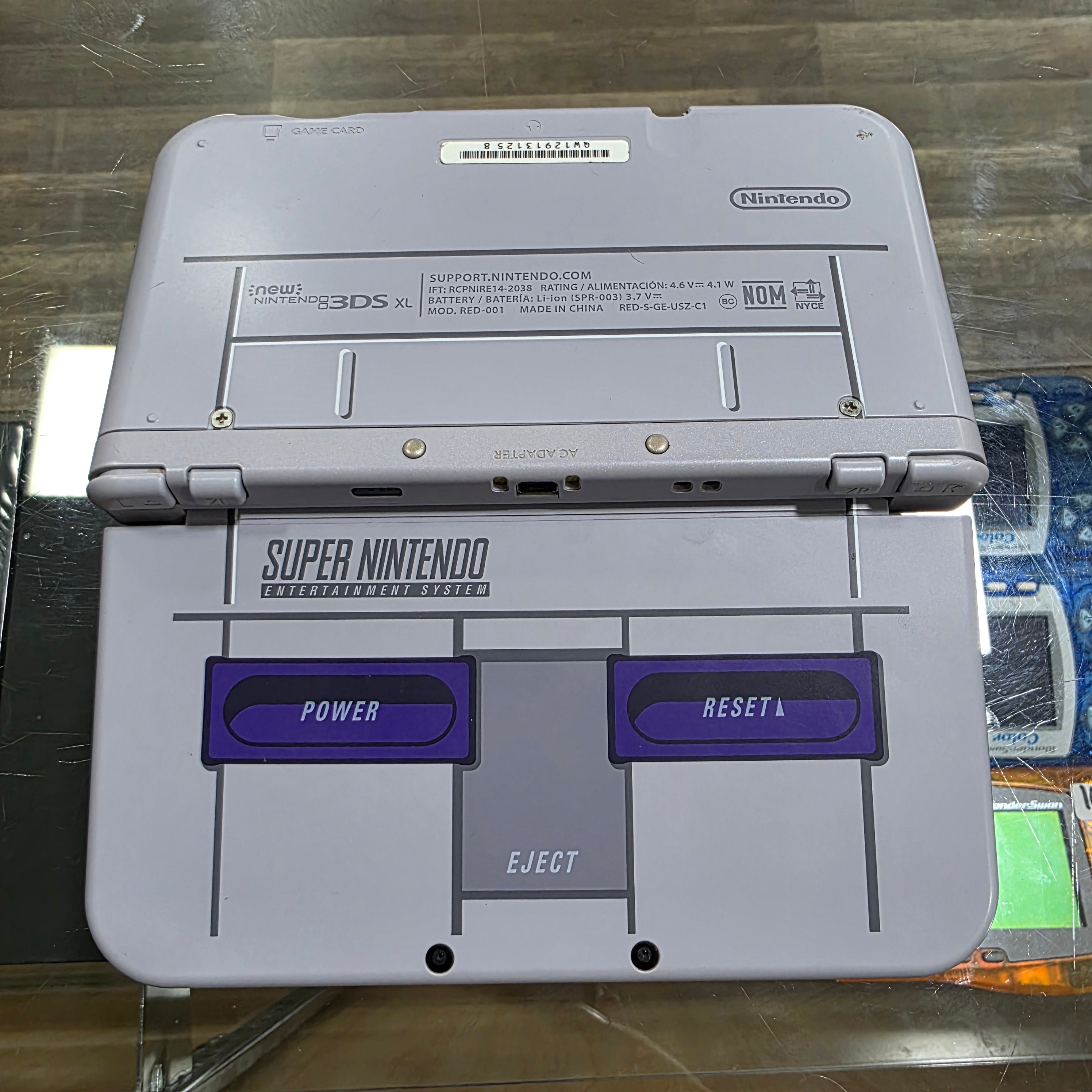 New Nintendo 3DS XL SNES Edition [Charger Included] – buttondelight