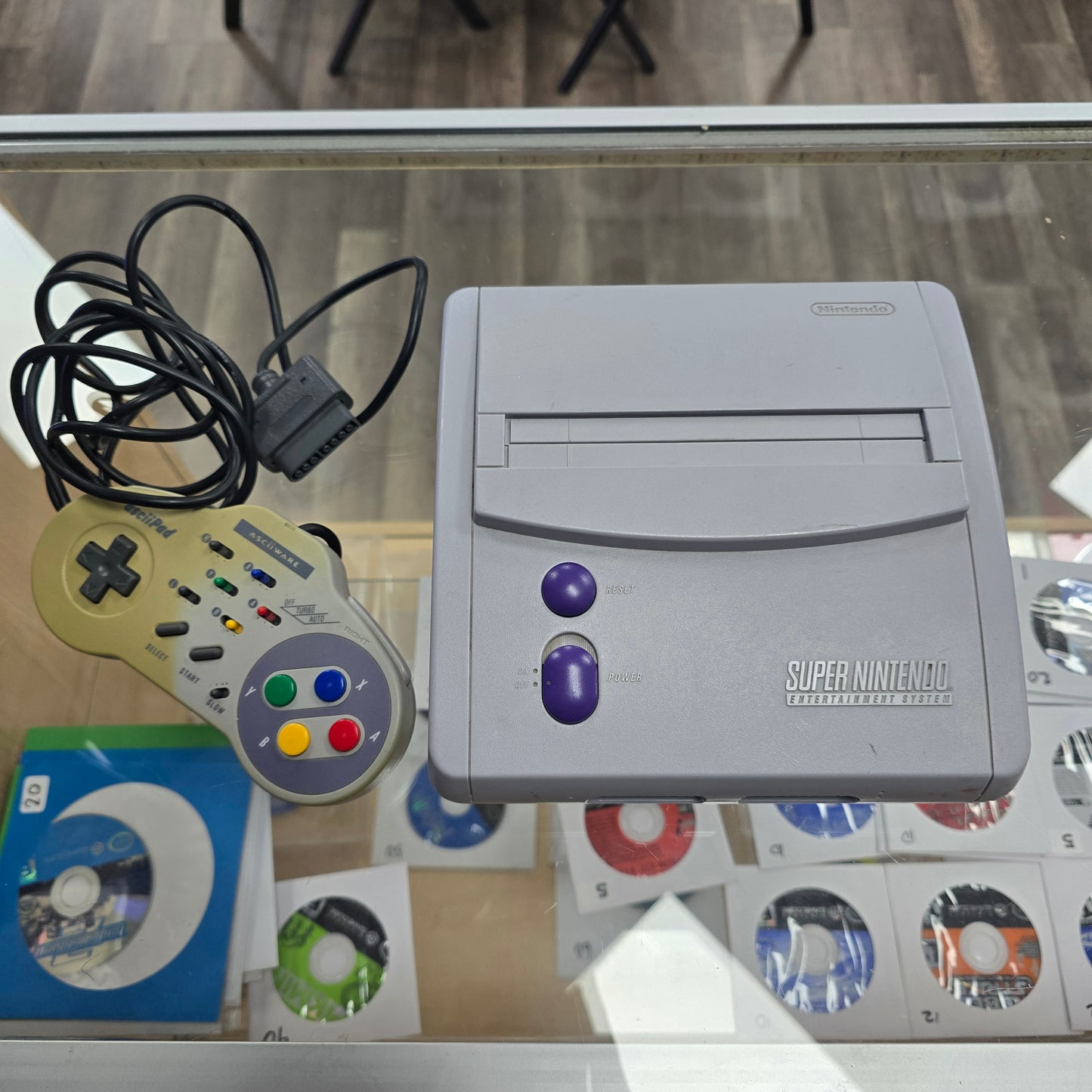 Super Nintendo Jr System with Wires and Controller – buttondelight
